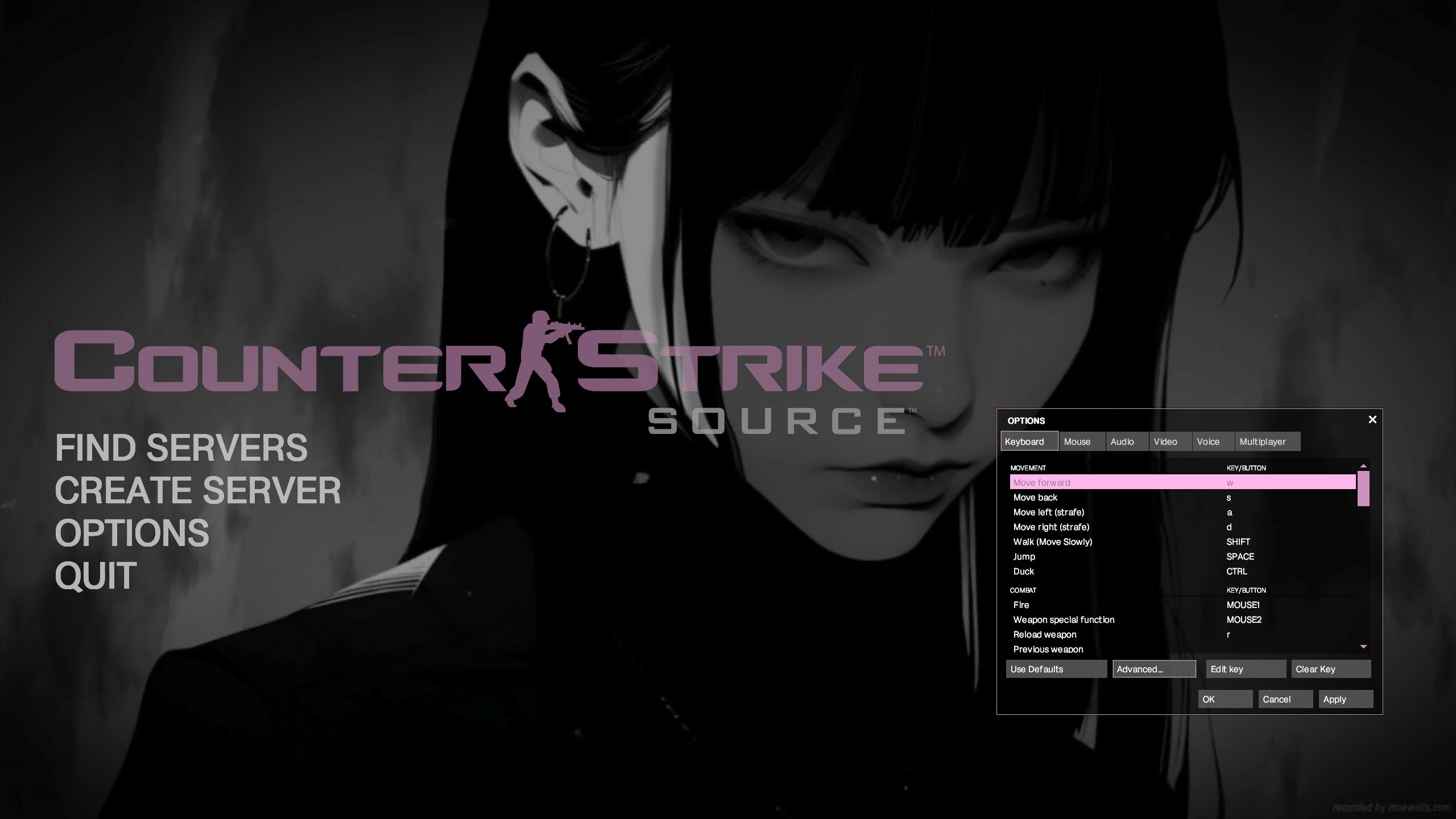 Animated Background (goth) Mod for Counter-Strike: Source | CS:S Mods