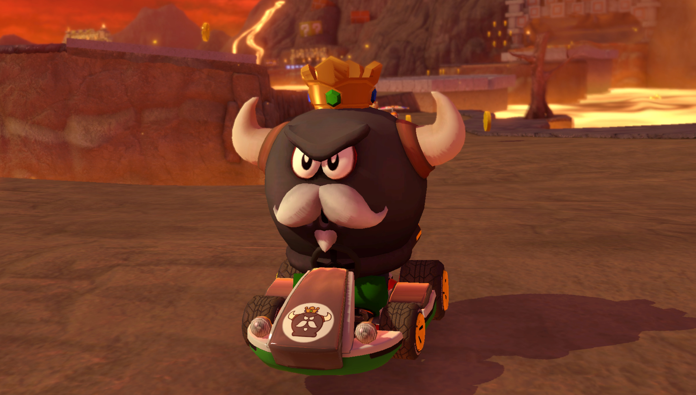 King Bully Mod for Mario Kart 8 Deluxe | MK8D Mods