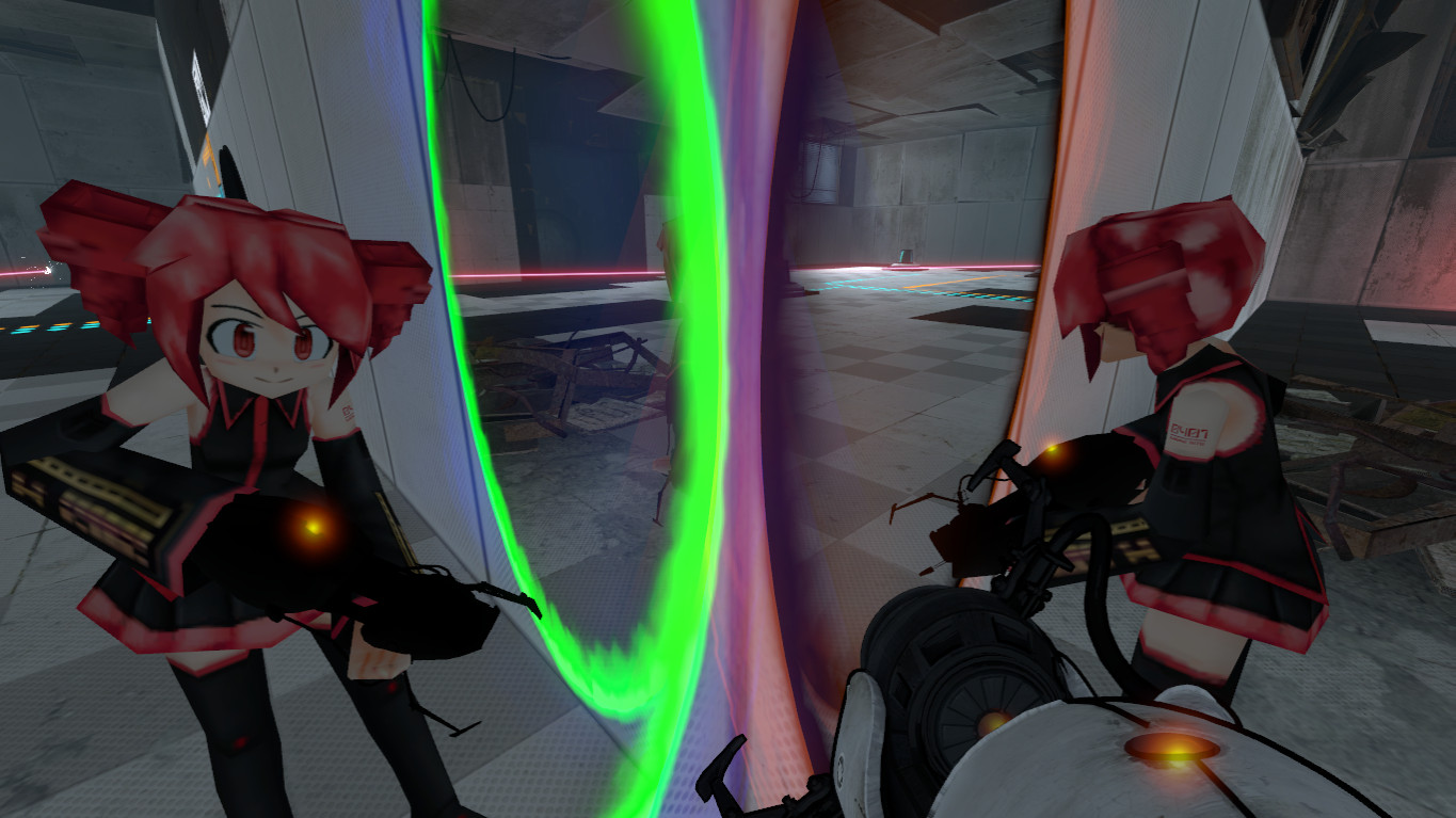 Kasane Teto (Half-Life) Mod for Portal 2 | P2 Mods