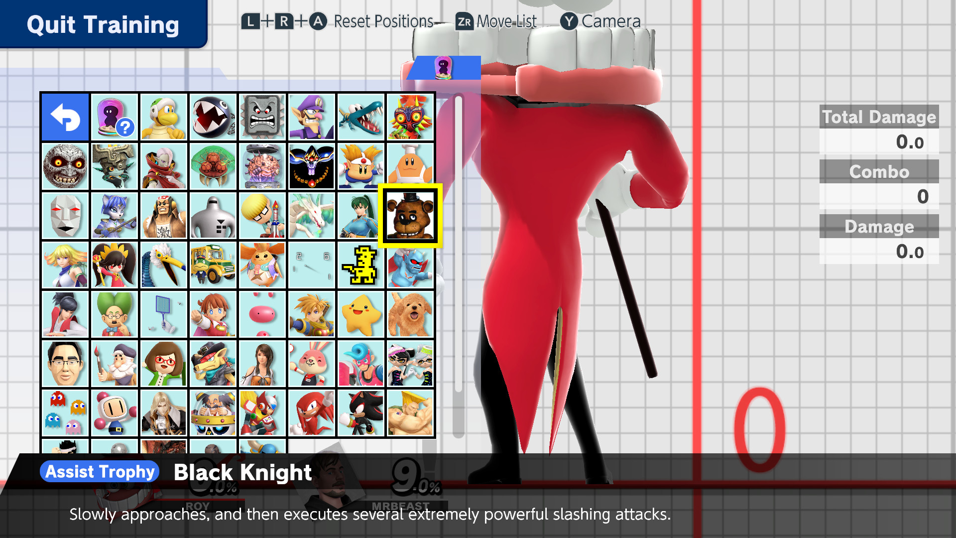 Freddy Fazbear Assist Trophy UI Mod for Super Smash Bros. Ultimate ...