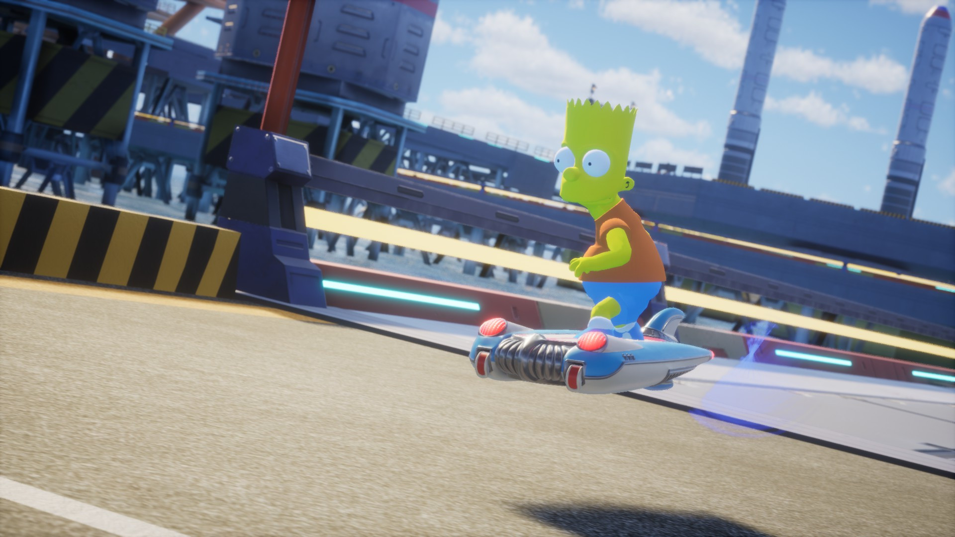 Bart Simpson Mod for Sonic Racing: CrossWorlds | SR:CW Mods