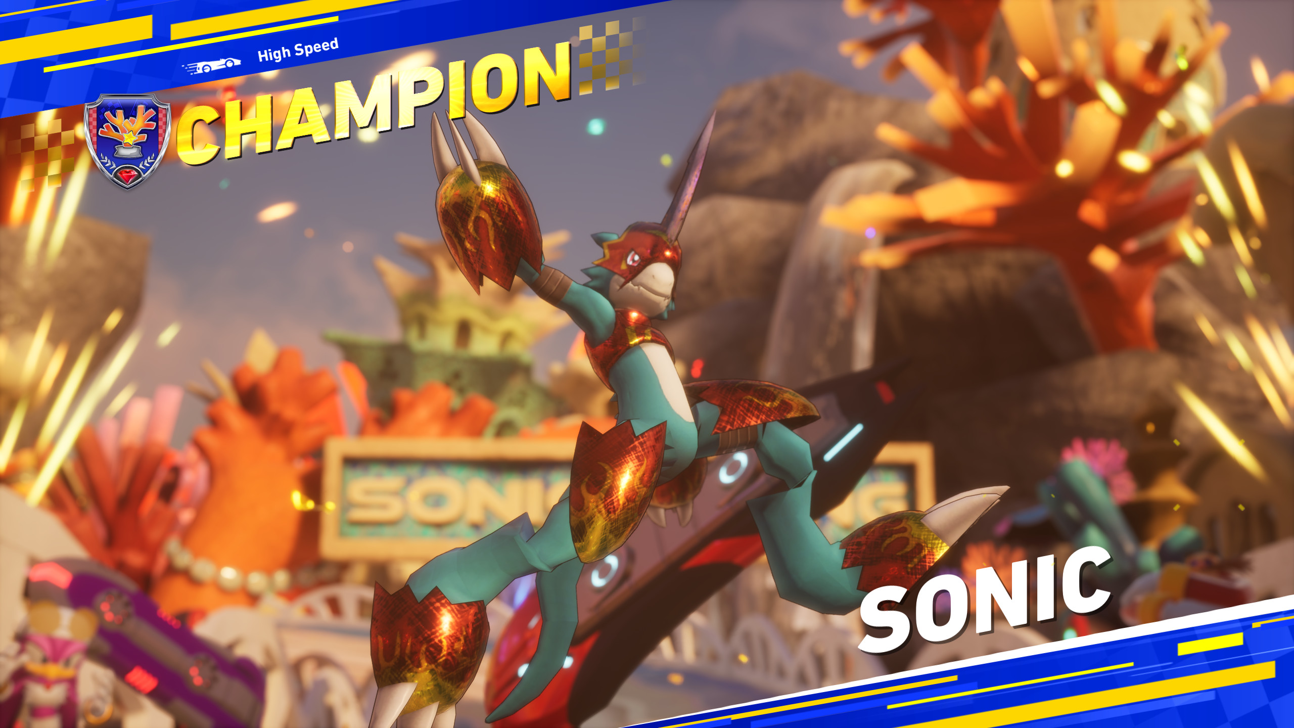 Flamedramon [Digimon] Mod for Sonic Racing: CrossWorlds | SR:CW Mods