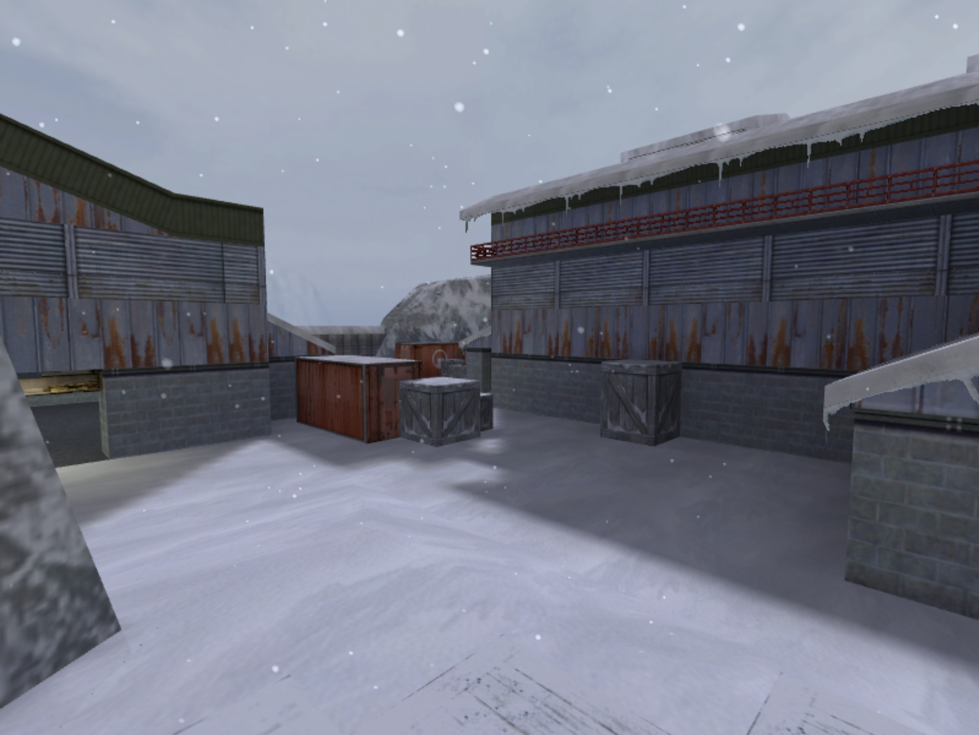 de_nuke_snow Mod for Counter-Strike 1.6 | CS1.6 Mods