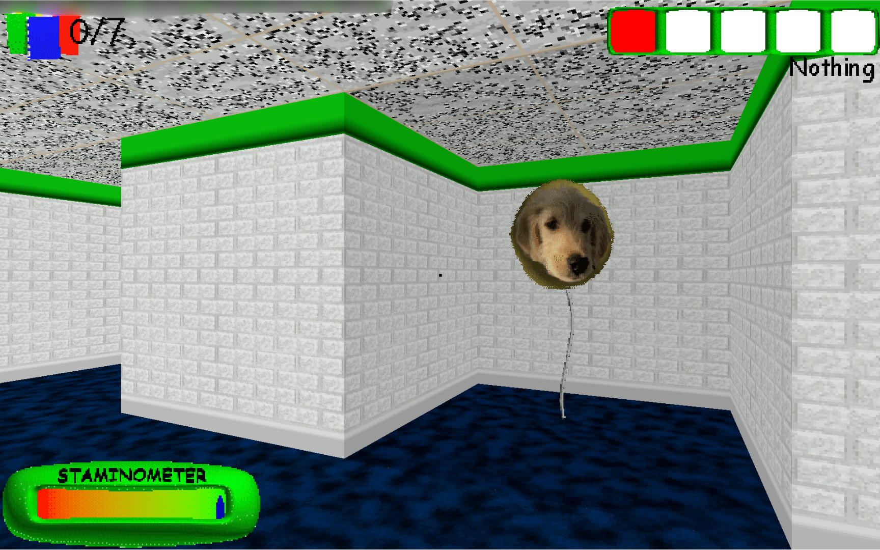 My New Cute Dog as a Matching Game Ballon Mod for Baldi's Basics ...