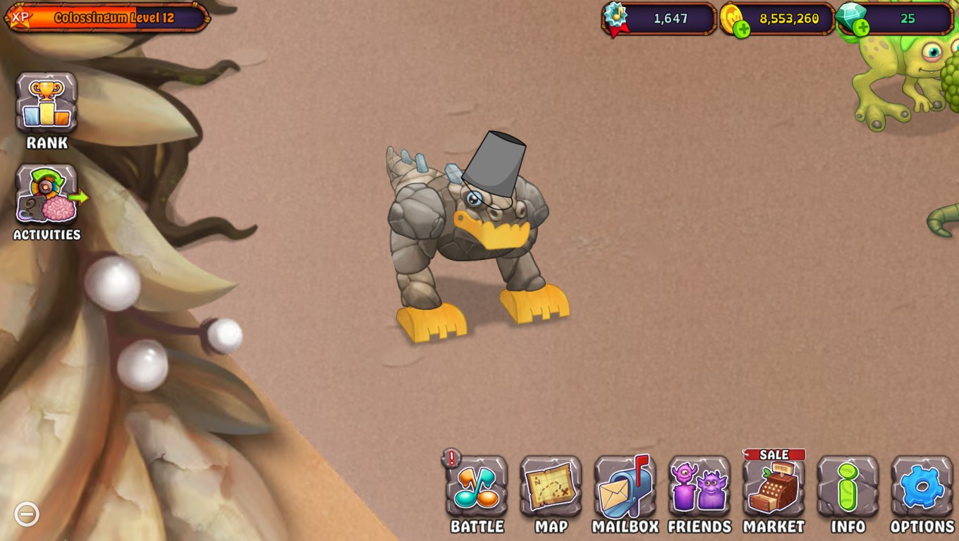 Brud's Bucket over Fossil Faucet Mod for My Singing Monsters | MSM Mods