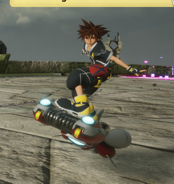 KH2 Sora Mod for Sonic Racing: CrossWorlds | SR:CW Mods