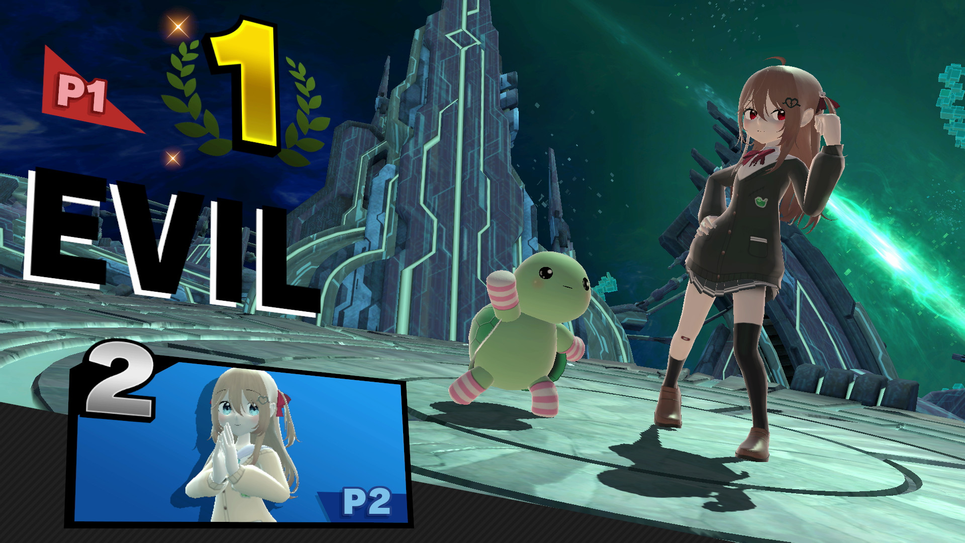Neuro-Sama, Evil Neuro & Vedal (VTuber) Mod for Super Smash Bros ...