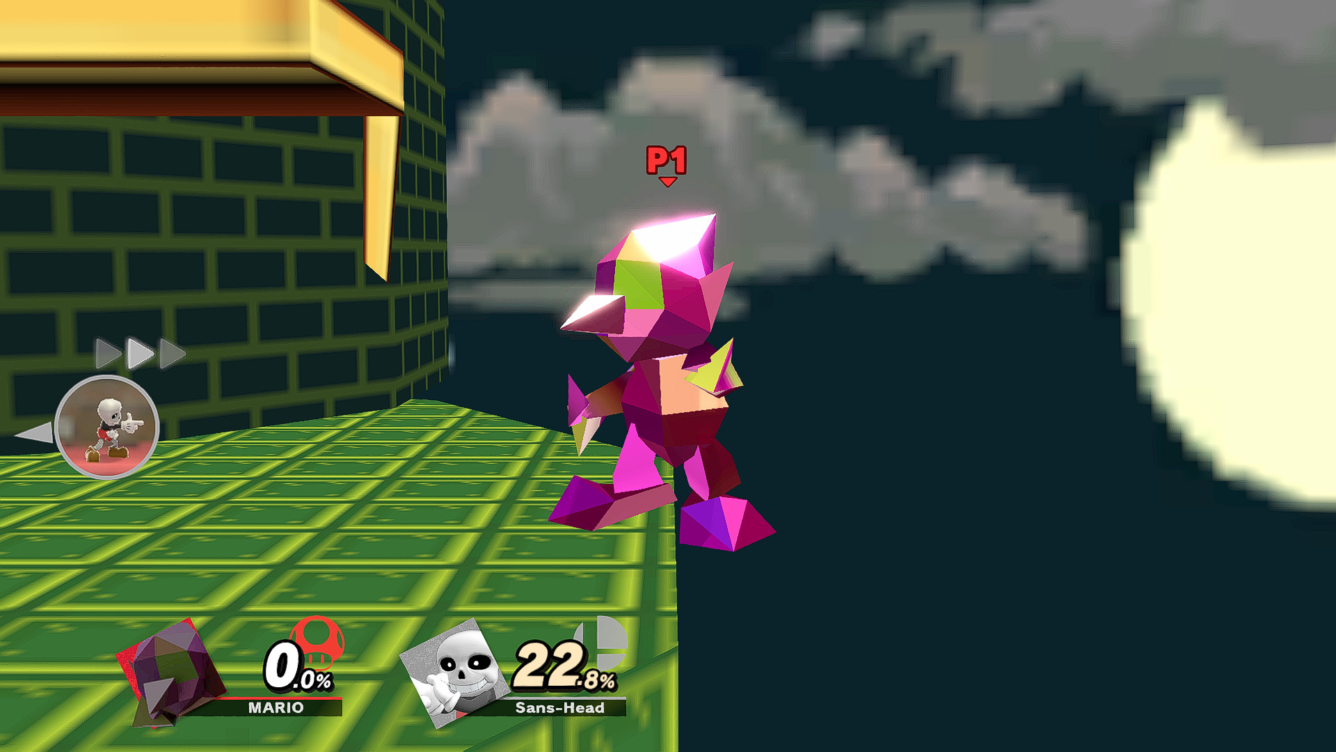 Fighting Polygon Mario Mod for Super Smash Bros. Ultimate | SSBU Mods