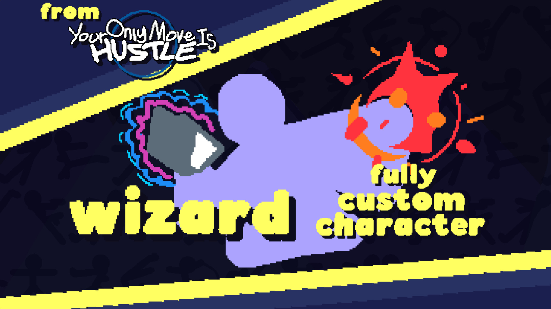 WIZARD FROM YOMI HUSTLE Mod for A Few Quick Matches | AFQM Mods