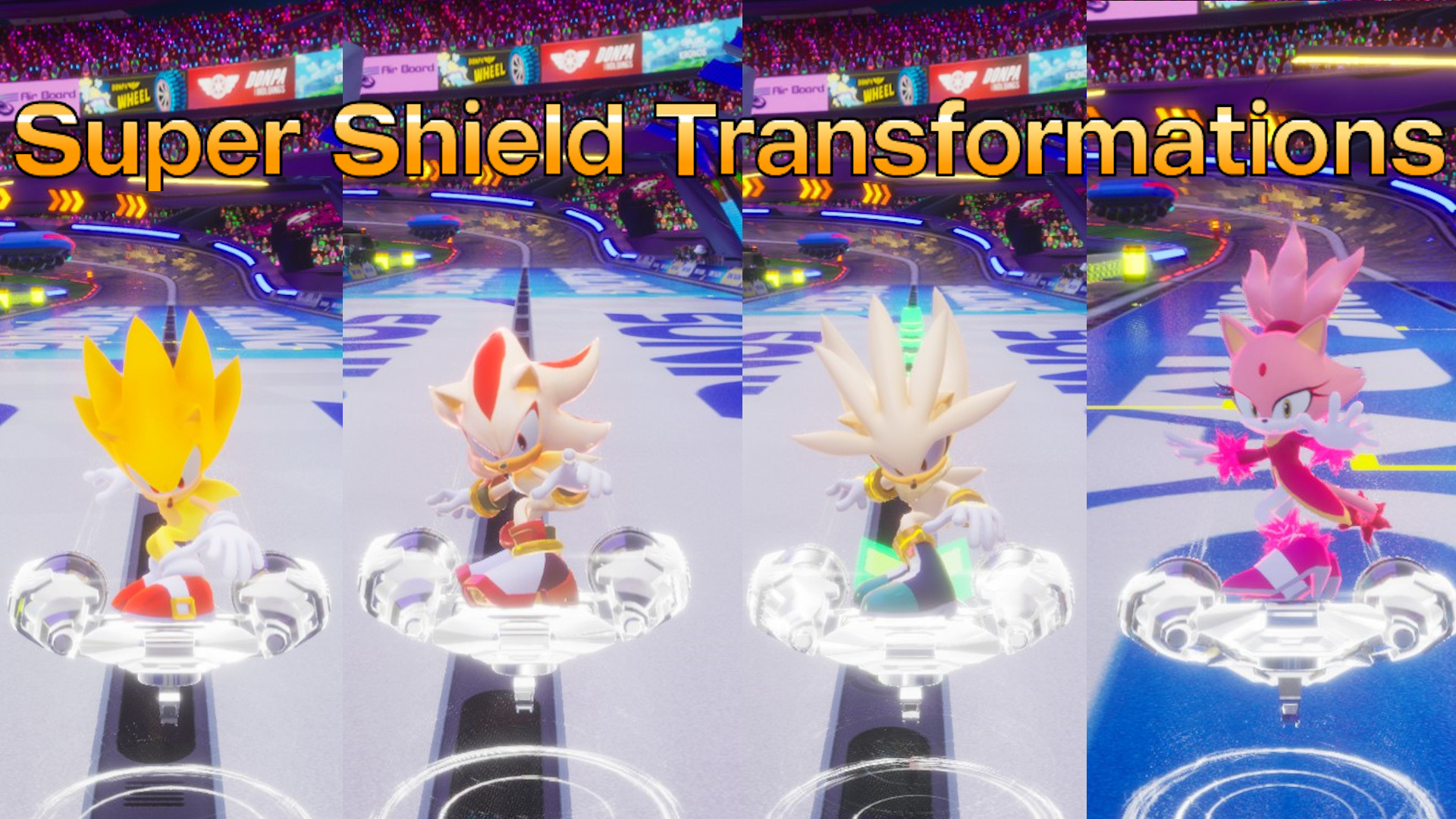 Super Shield Transformations (V1.3 Patch) Mod for Sonic Racing ...