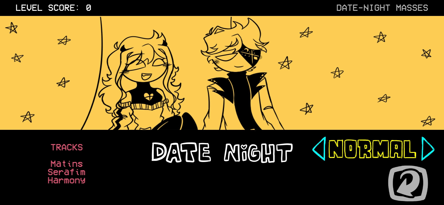 Date-Night Masses V-slice Mod for Friday Night Funkin' | FNF Mods