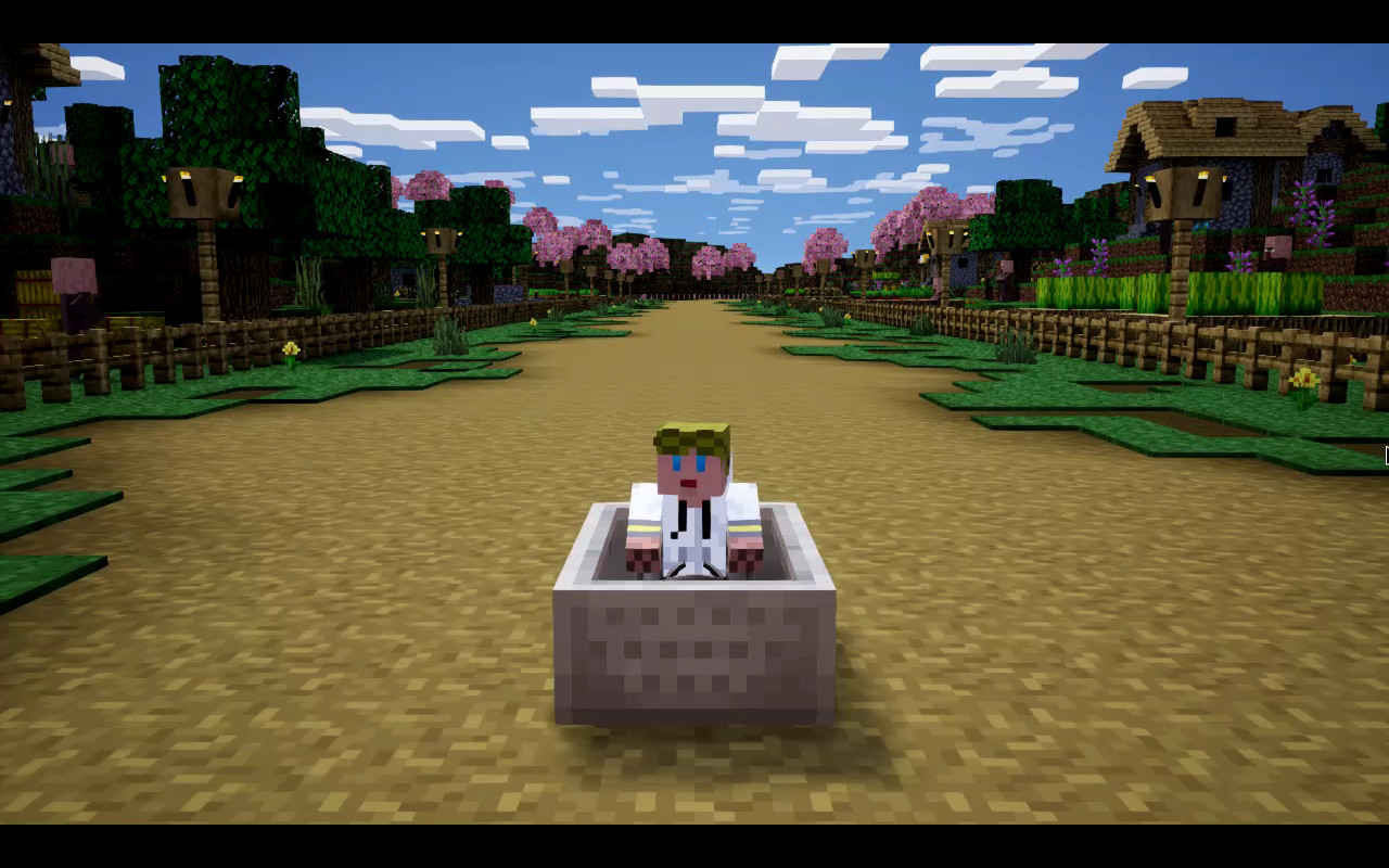 Failboat over Steve Mod for Sonic Racing: CrossWorlds | SR:CW Mods
