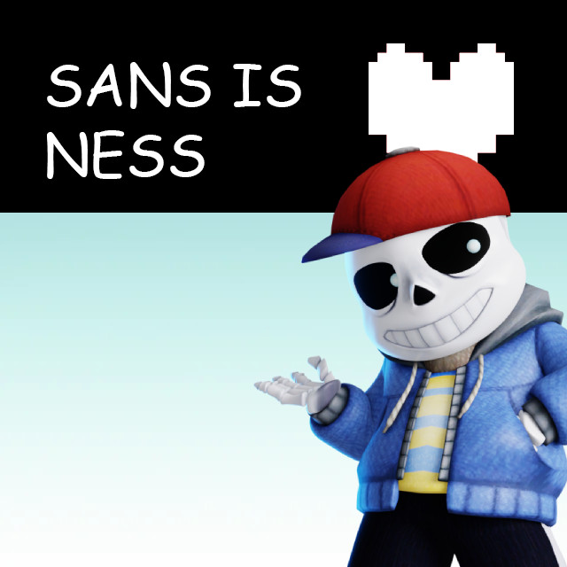 Sans is Ness Mod for Super Smash Bros. Brawl | Brawl Mods