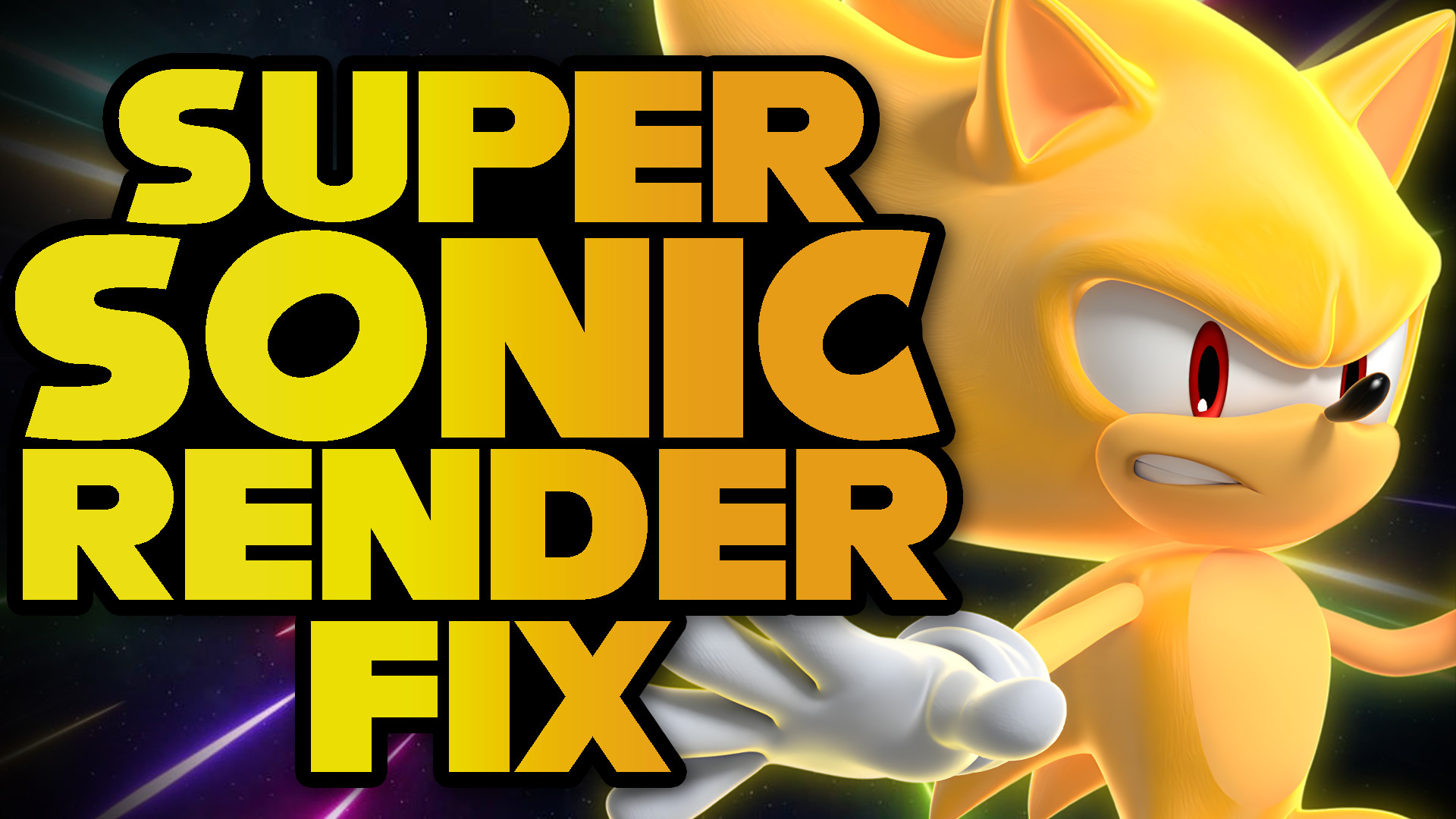 Super Sonic UI Fix Mod for Sonic Racing: CrossWorlds | SR:CW Mods