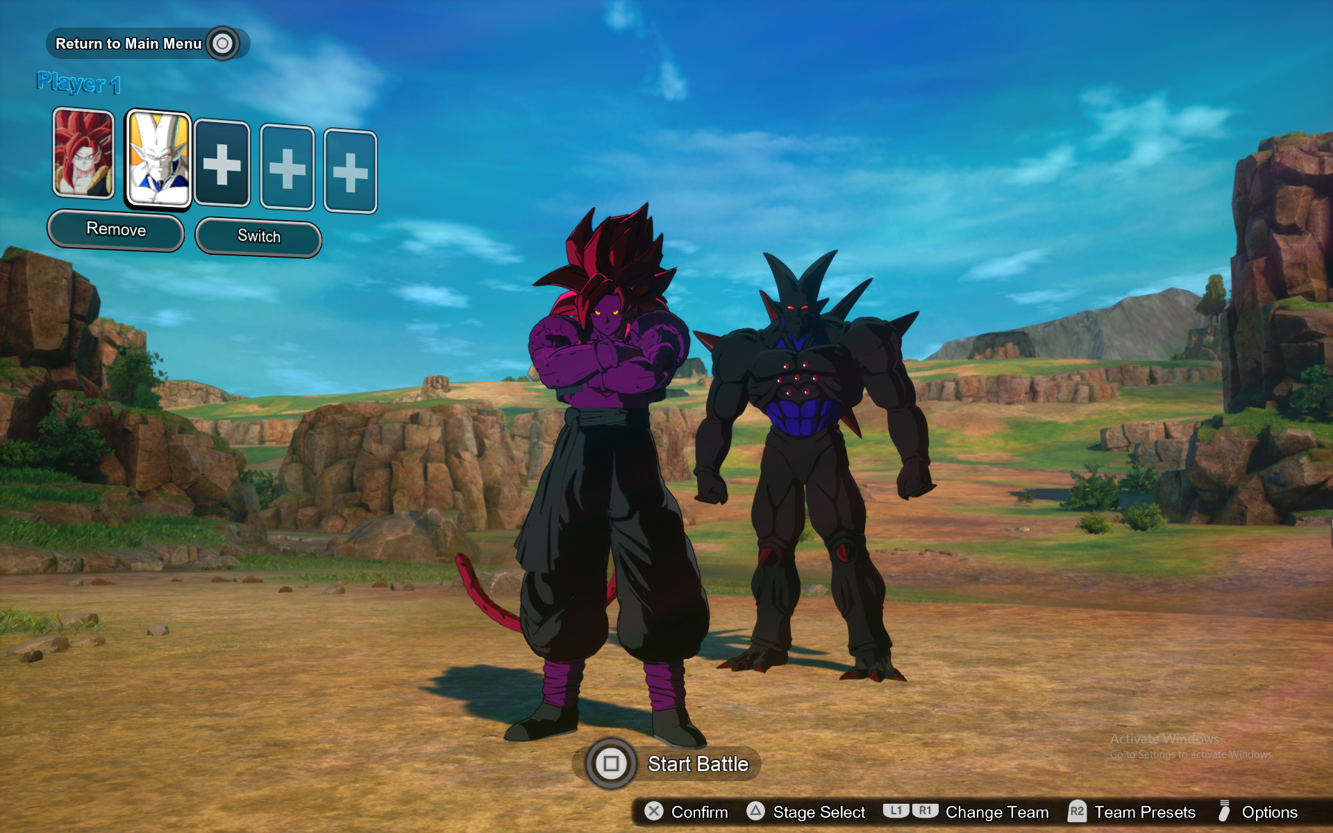 Xeno Omega Shenron and Fin (SSJ4 Gogeta Absorbed) Mod for Dragon Ball: Sparking! ZERO | DBSZ Mods