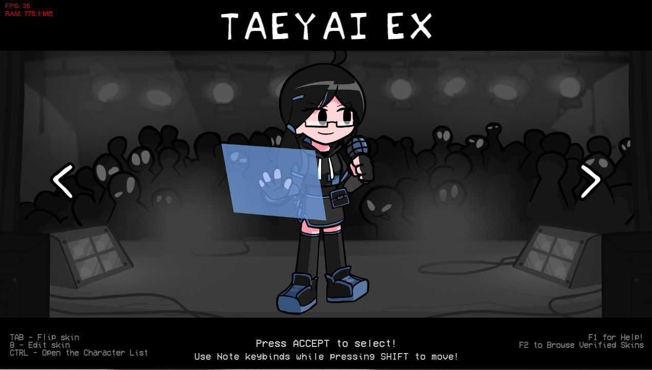 TaeYai Skinpack For Psych Online More Skins Upt Mod for Friday Night ...