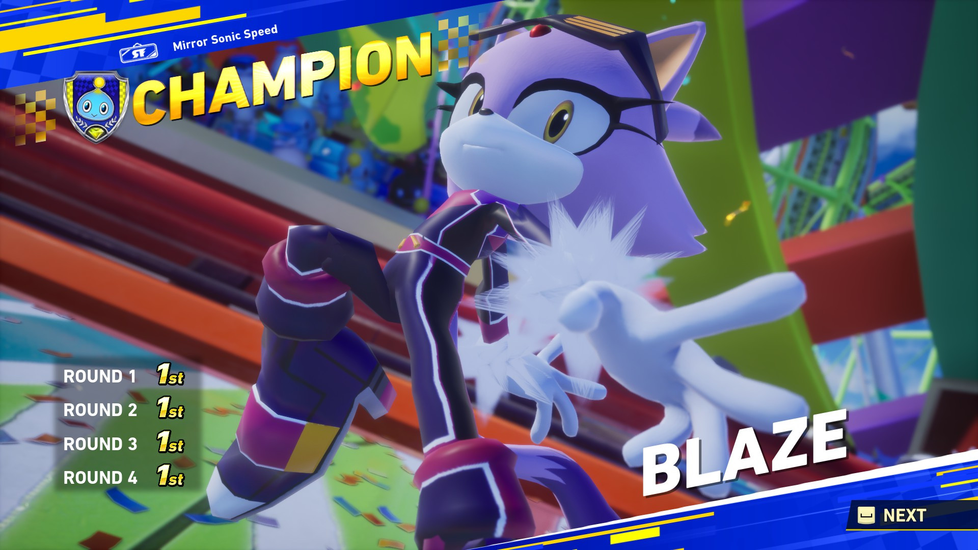 RaceSuit Blaze Mod for Sonic Racing: CrossWorlds | SR:CW Mods