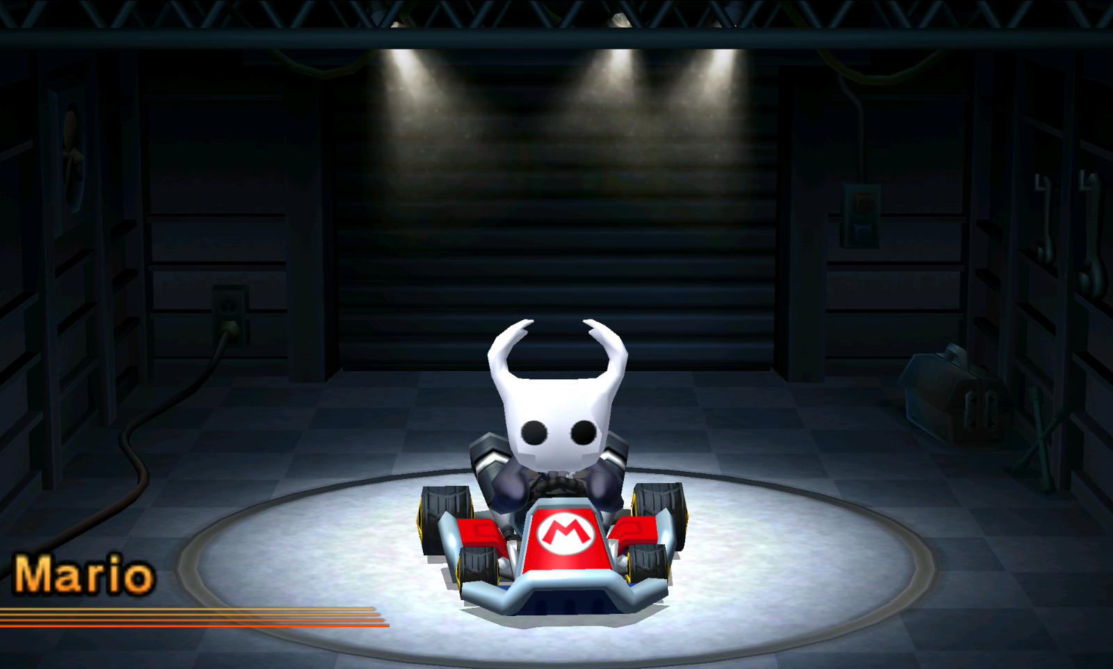 The Knight over Mario (Hollow Knight) Mod for Mario Kart 7 | MK7 Mods