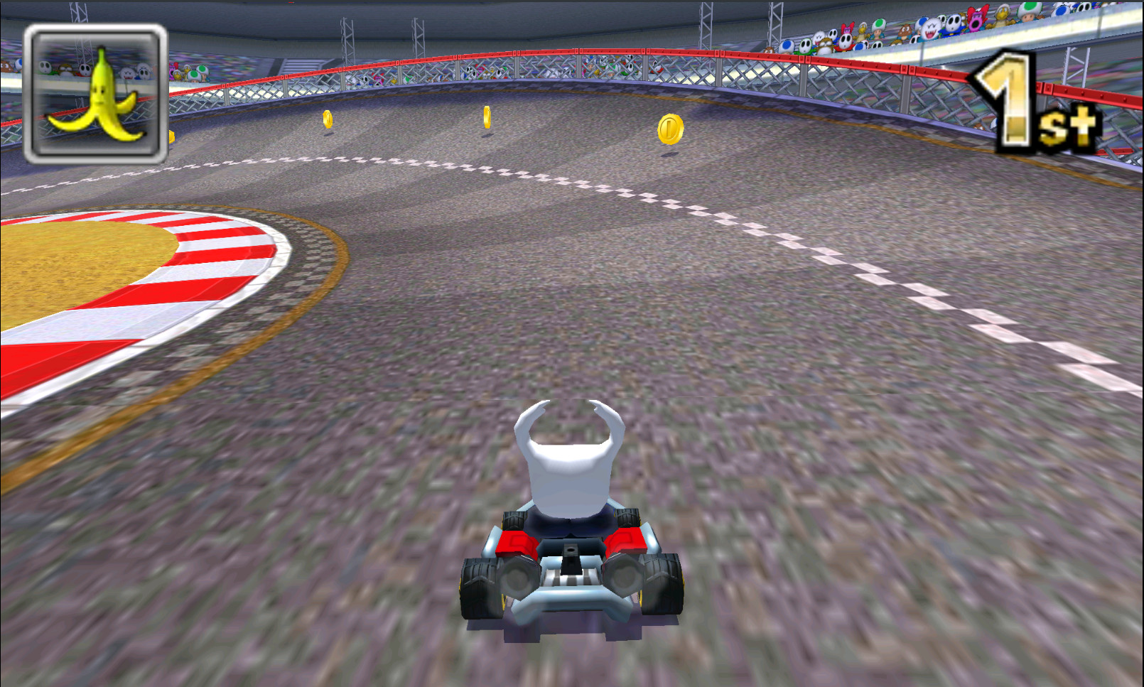 The Knight over Mario (Hollow Knight) Mod for Mario Kart 7 | MK7 Mods