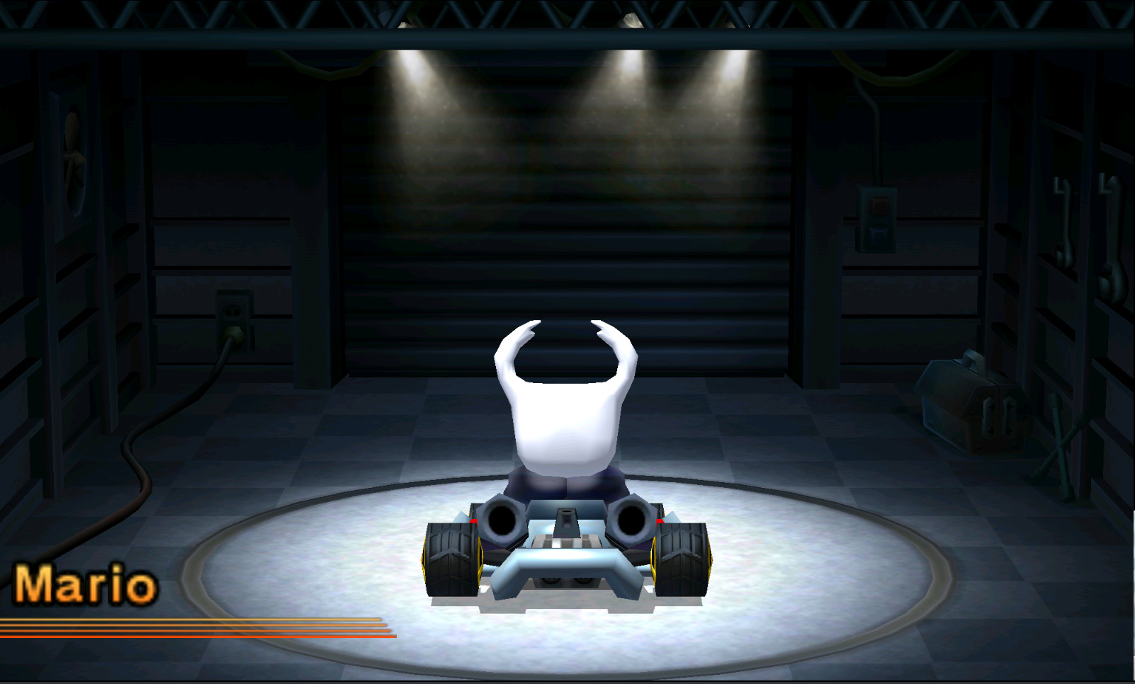 The Knight over Mario (Hollow Knight) Mod for Mario Kart 7 | MK7 Mods