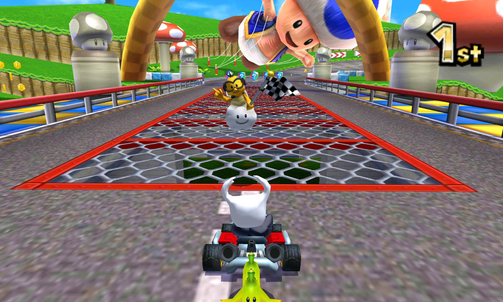 The Knight over Mario (Hollow Knight) Mod for Mario Kart 7 | MK7 Mods