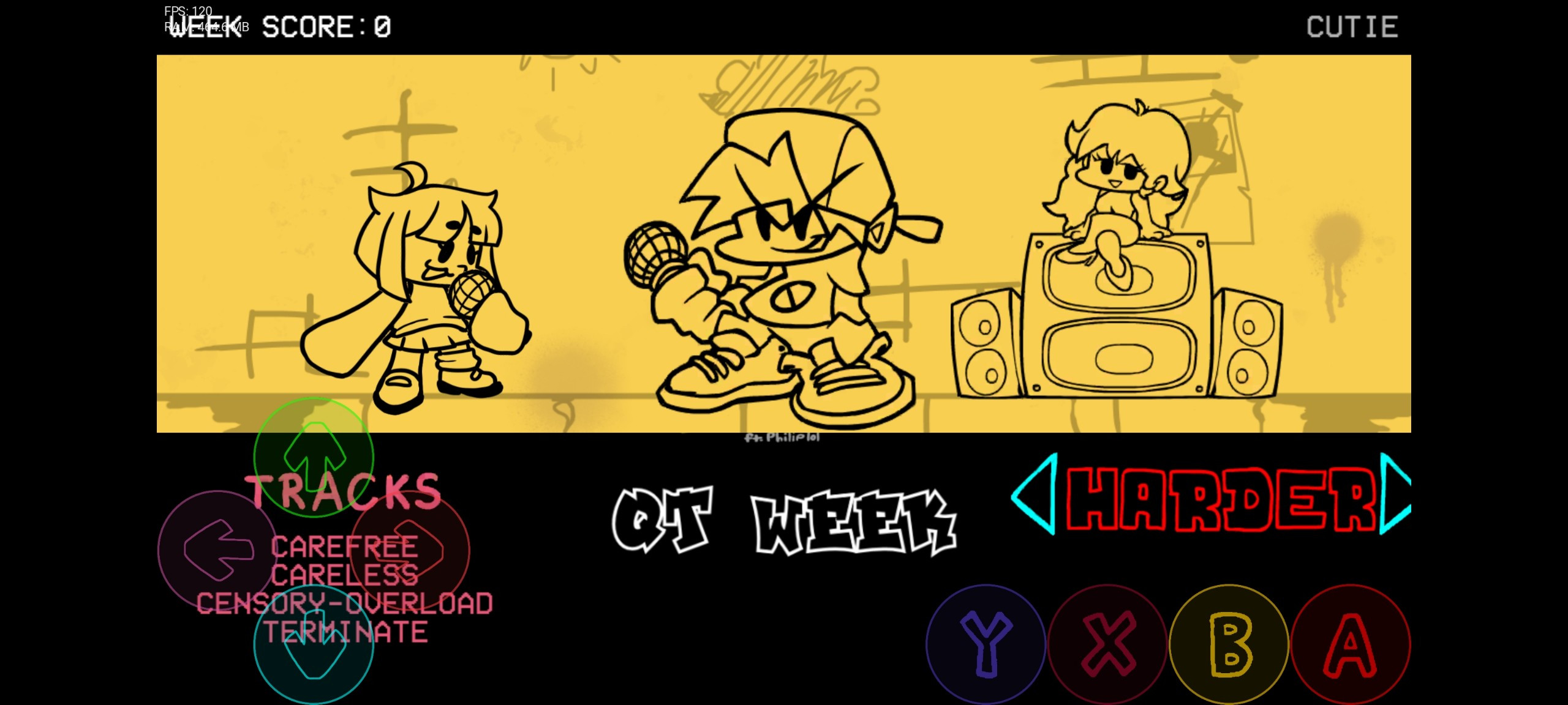 FNF QT v2.2 (Psych Online Port) Mod for Friday Night Funkin' | FNF Mods