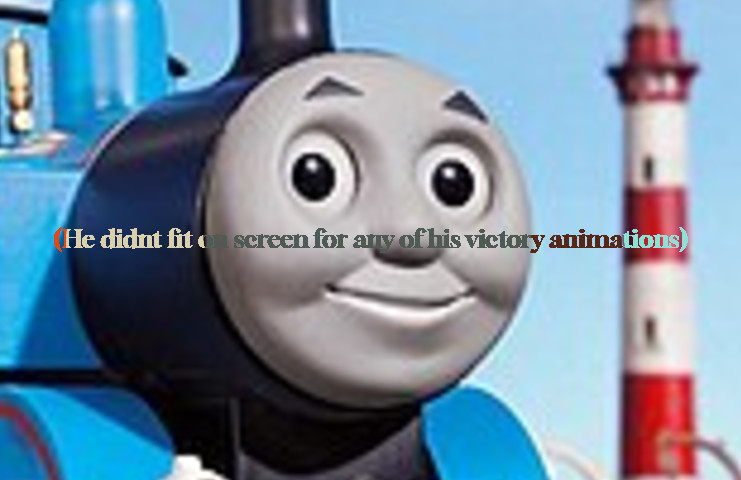 Thomas The Tank Engine over Bowser Mod for Super Smash Bros. Brawl ...
