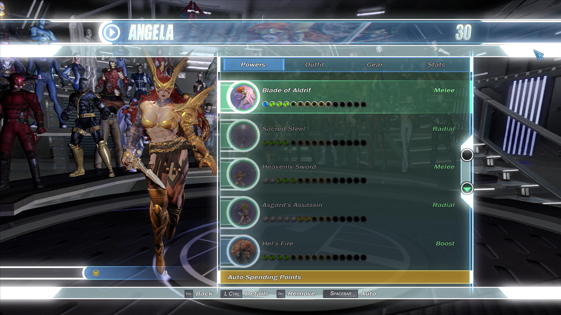 Marvel RIVALS Angela Default Mod for Marvel: Ultimate Alliance | MUA Mods
