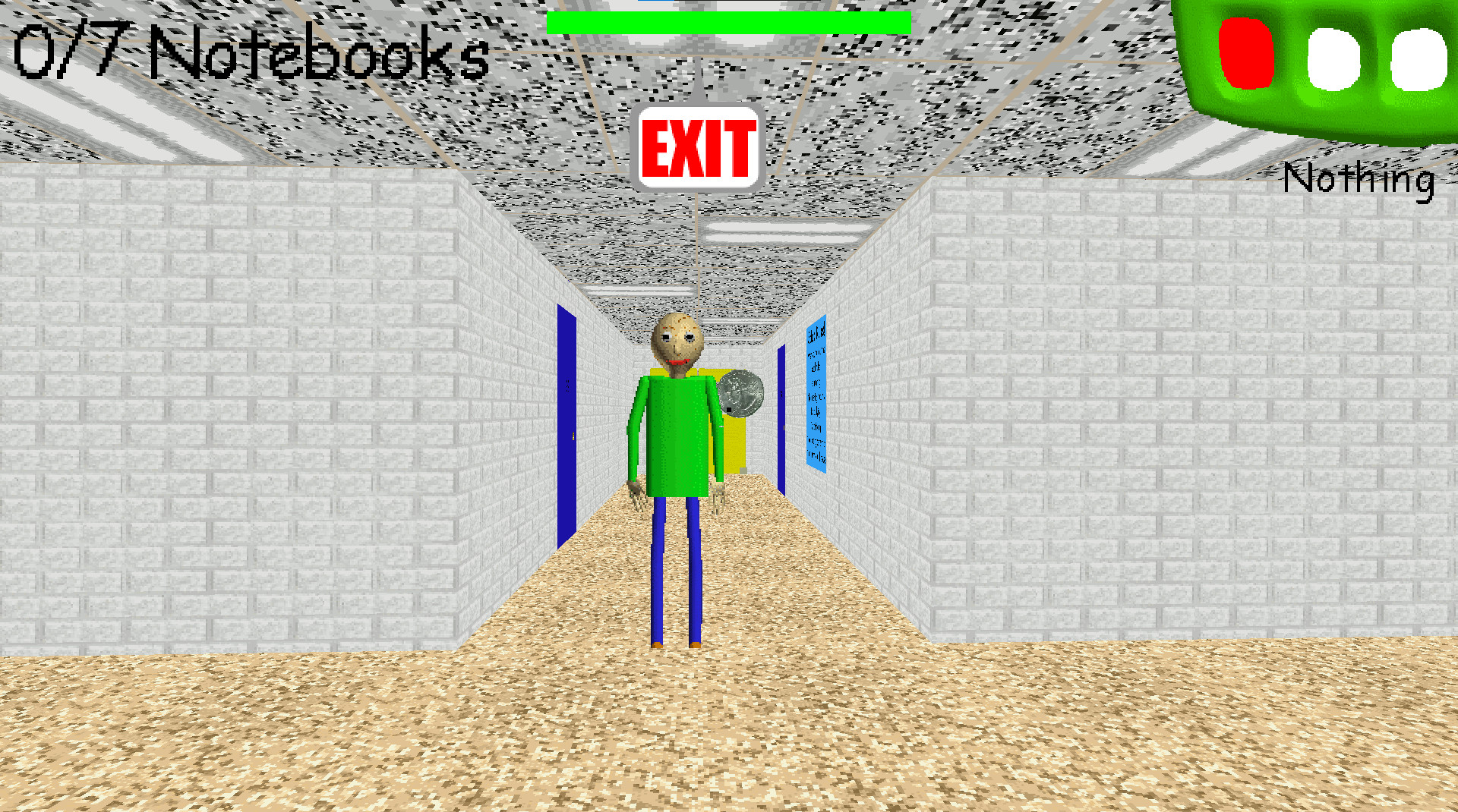 Baldi's Basics Classic No YCTP MOD Mod for Baldi's Basics | Baldi Mods