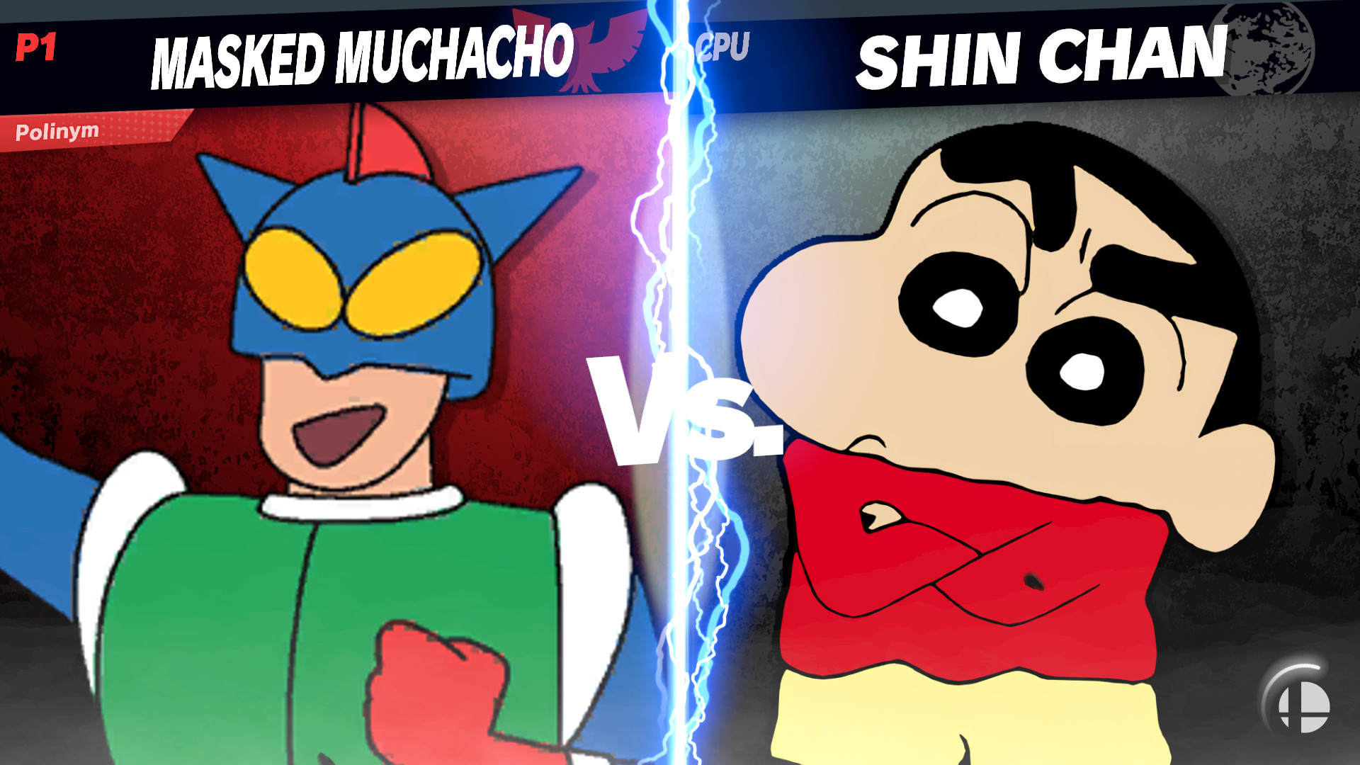 Masked Muchacho (Shin Chan) over Captain Falcon Mod for Super Smash ...