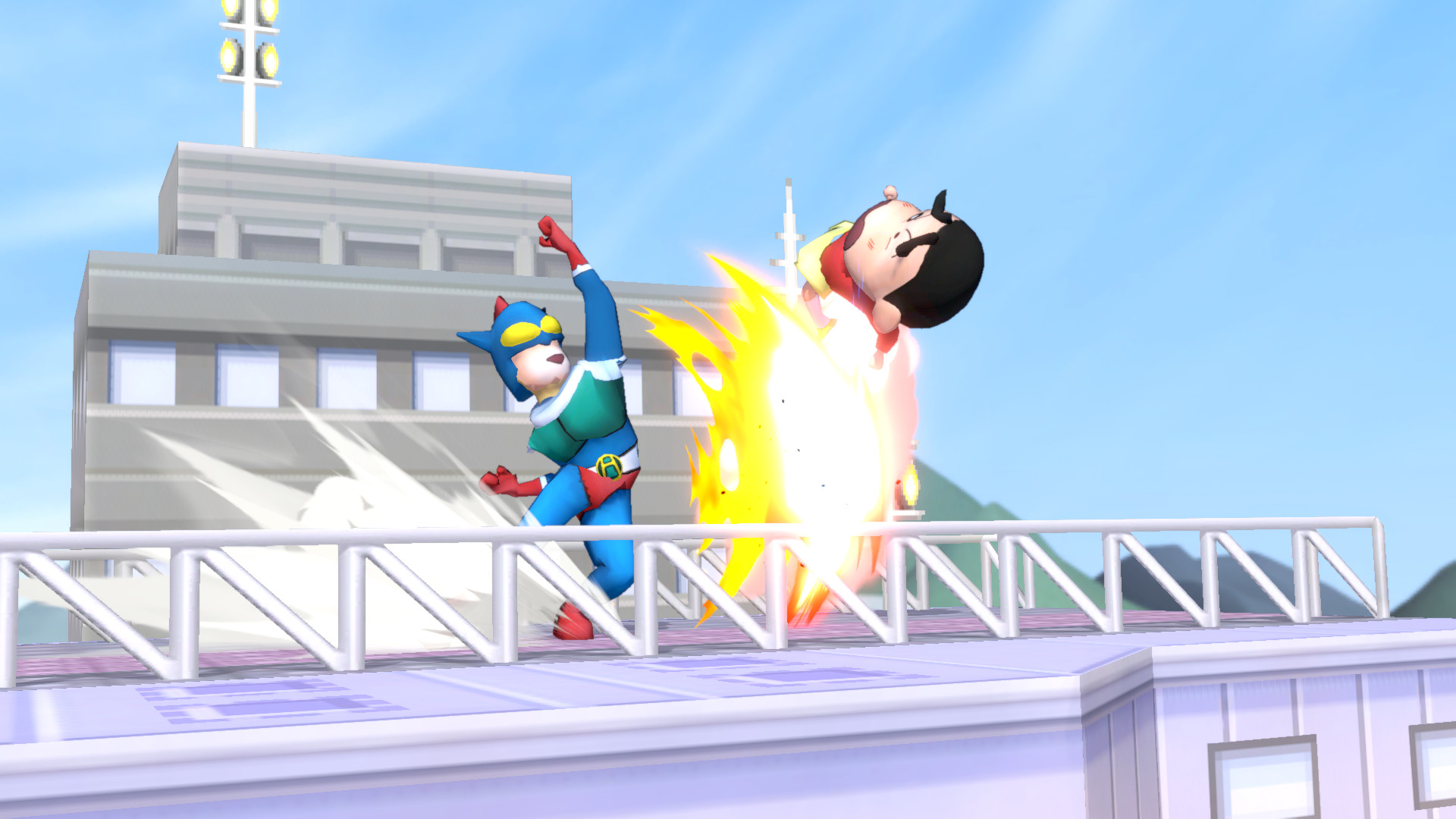 Masked Muchacho (Shin Chan) over Captain Falcon Mod for Super Smash ...