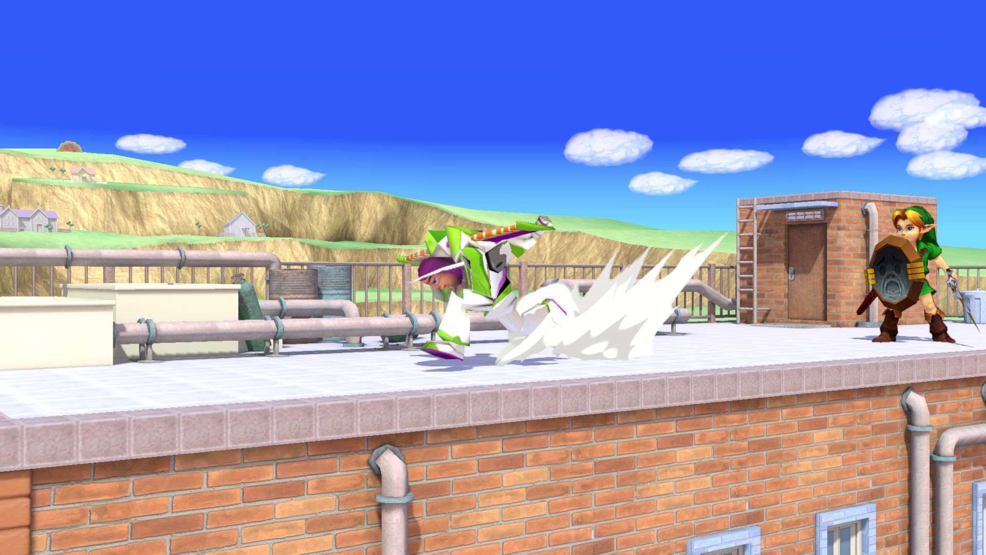 Buzz Lightyear to the Rescue (N64 Version) over Fo Mod for Super Smash ...