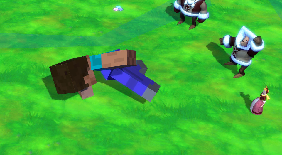 Minecraft Steve Mod for A World of Keflings | AWoK Mods