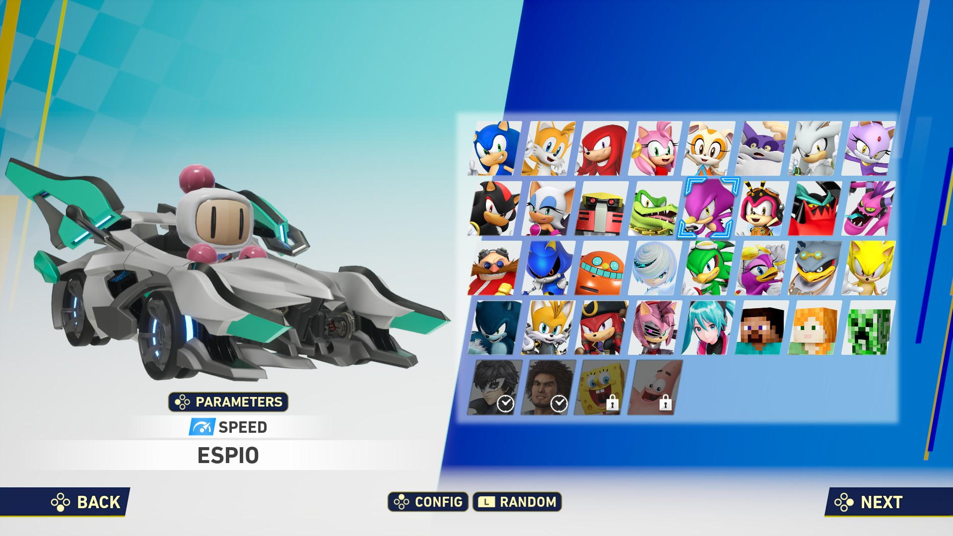 Bomberman Mod for Sonic Racing: CrossWorlds | SR:CW Mods