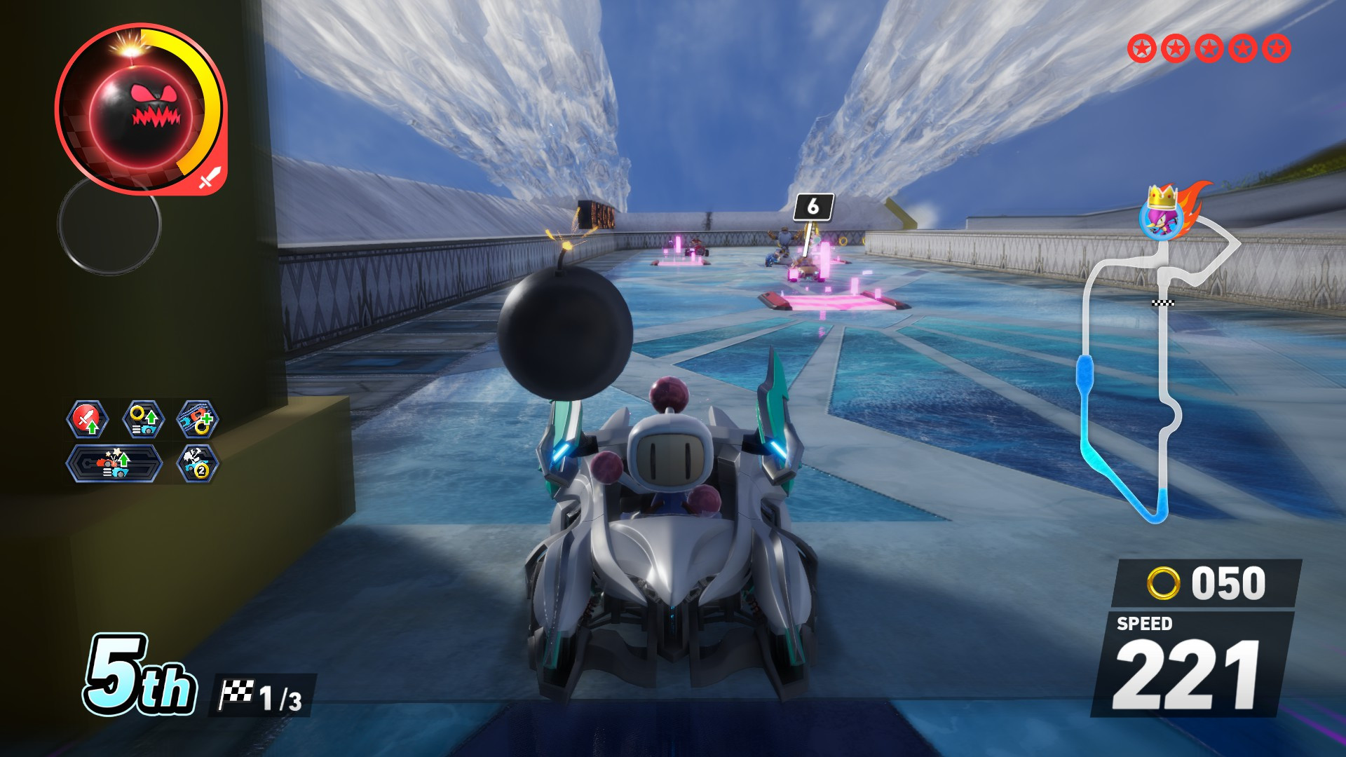 Bomberman Mod for Sonic Racing: CrossWorlds | SR:CW Mods