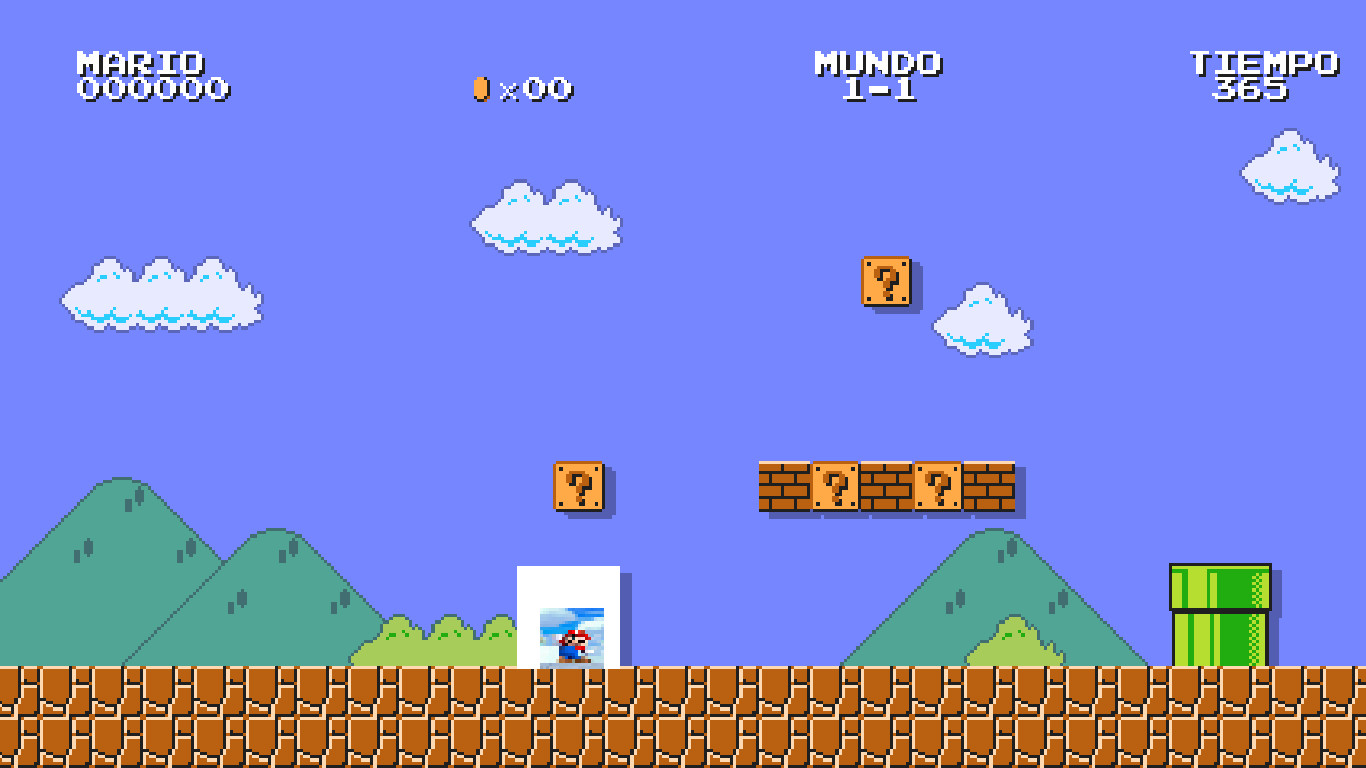 Png Mario Mod for Super Mario Bros. Remastered [Unofficial] | SMB1R Mods