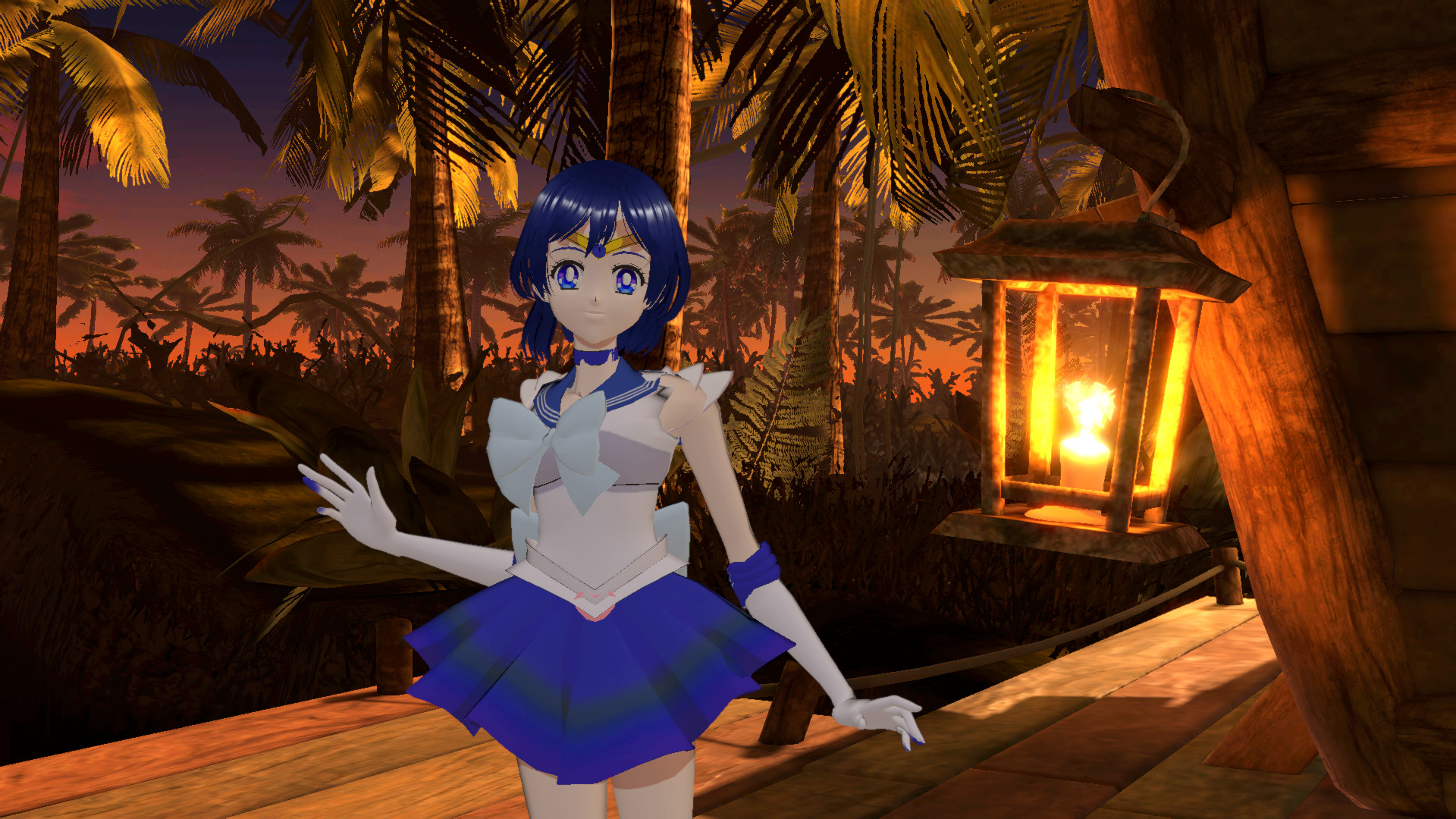 Sailor Mercury HD Version Mod for Super Smash Bros. Ultimate | SSBU Mods