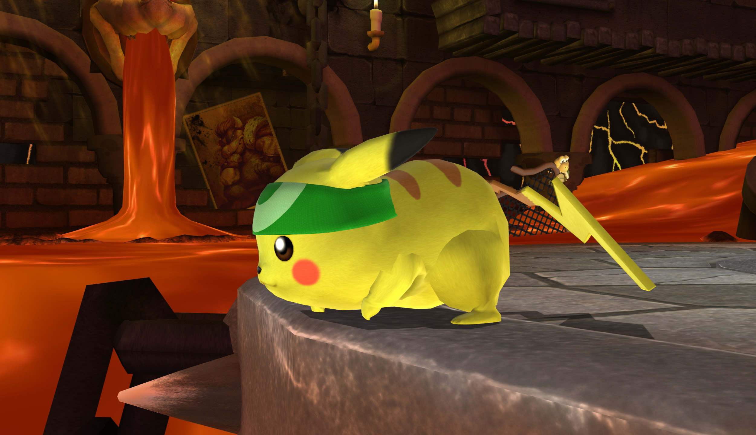 Smash 3C Revised Pikachu Mod for Super Smash Bros. Brawl | Brawl Mods