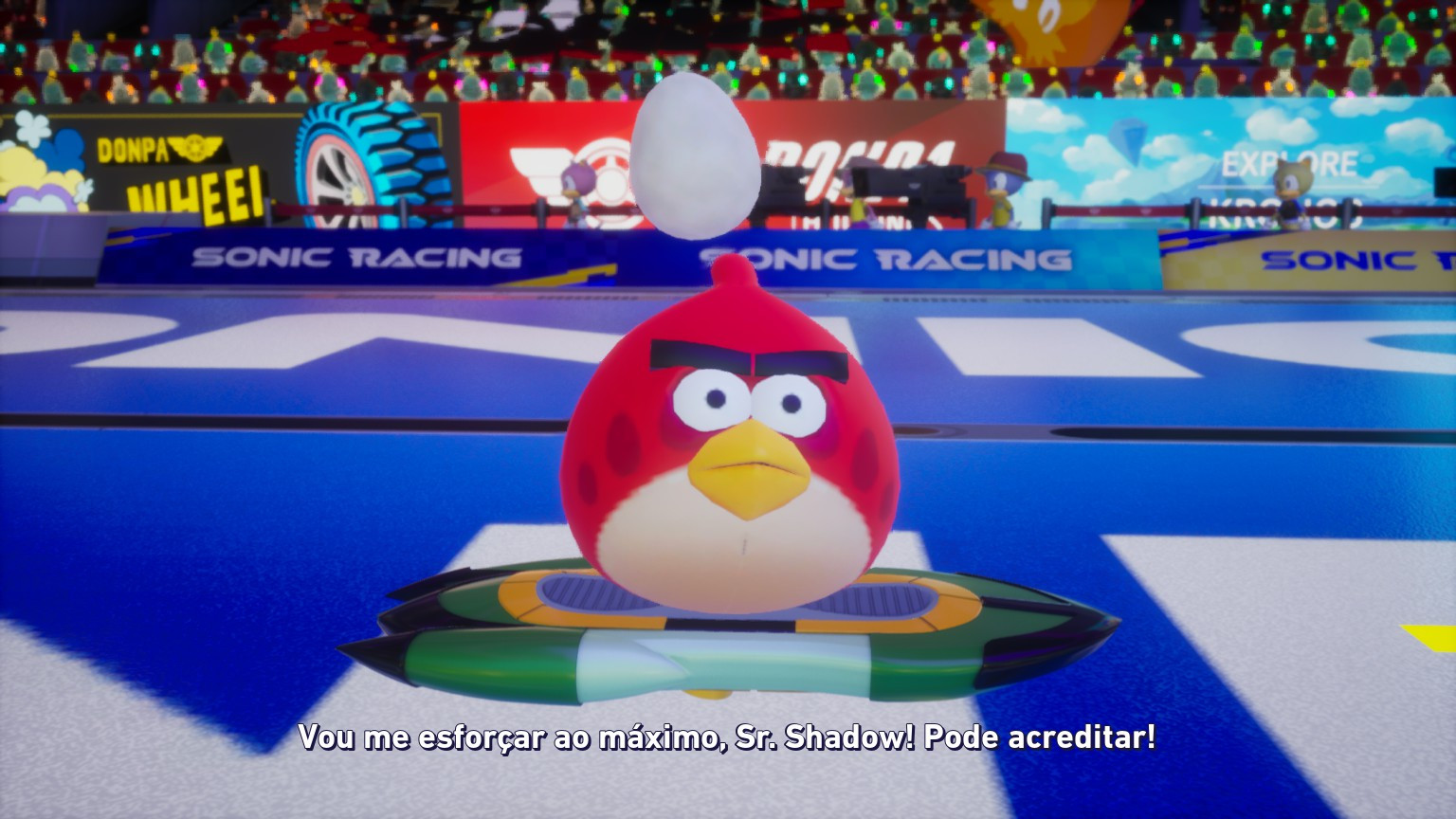 Red (Angry Birds) Mod for Sonic Racing: CrossWorlds | SR:CW Mods