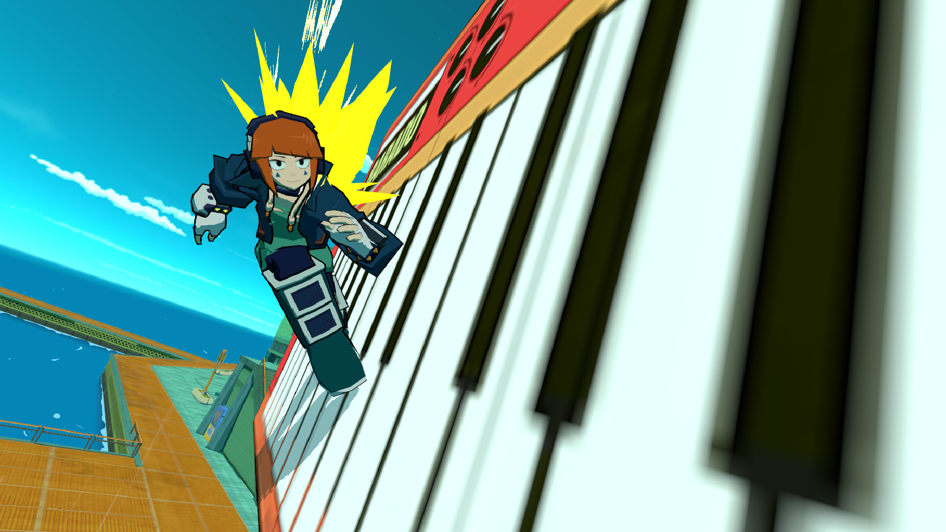 Kyoka Jiro (Funkified) Mod for Bomb Rush Cyberfunk | BRC Mods