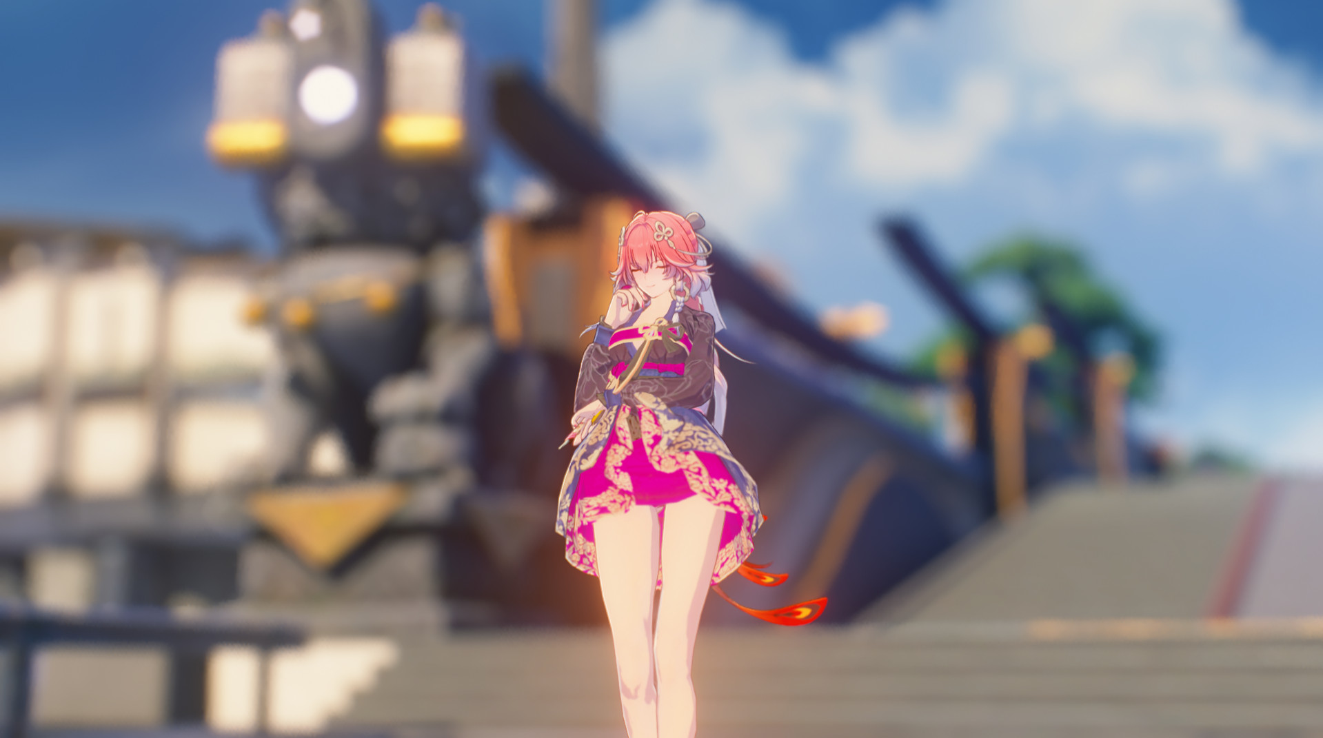 BNS_X_Wuwa_changli_Colorful_Autum_Clothingn Mod for Wuthering Waves ...