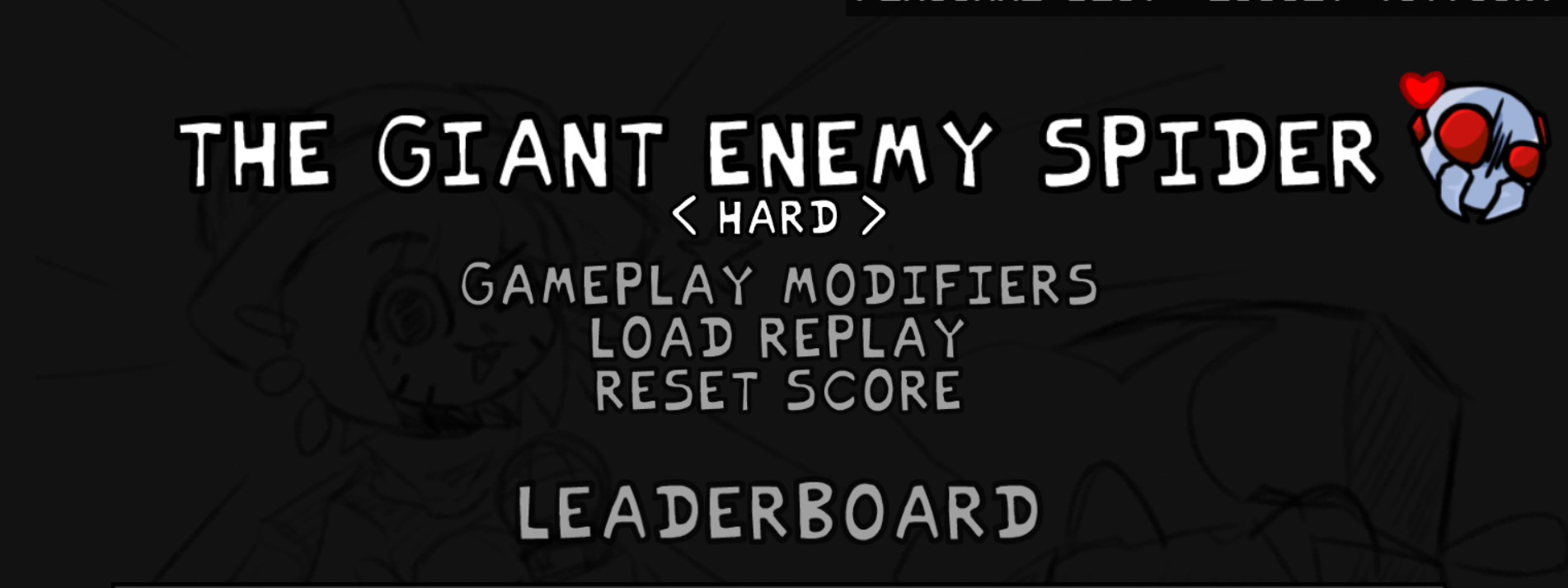 The Giant Enemy Spider [Psych Online/Recharted] Mod for Friday Night ...