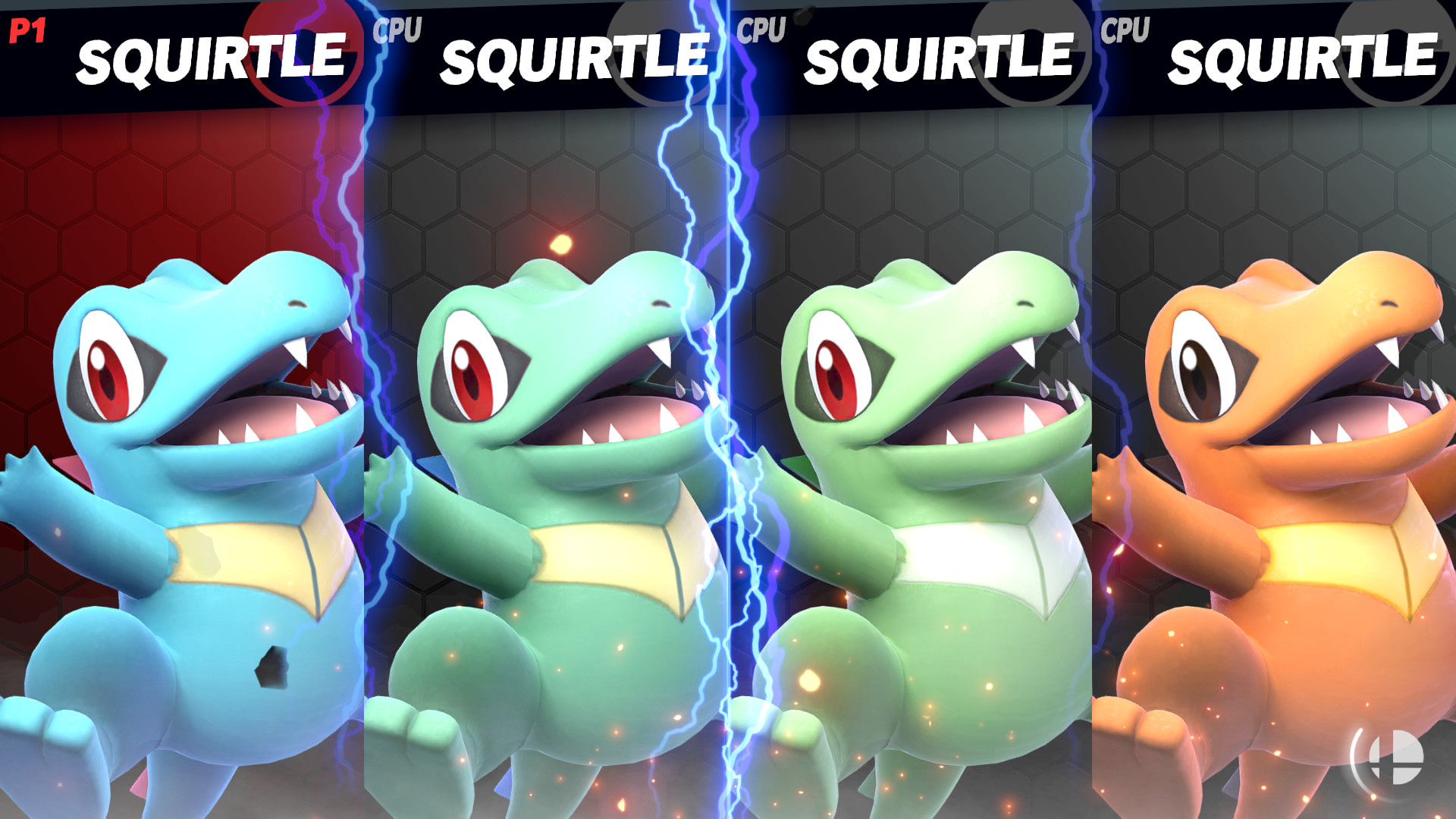 Totodile (Squirtle Version) Mod for Super Smash Bros. Ultimate | SSBU Mods