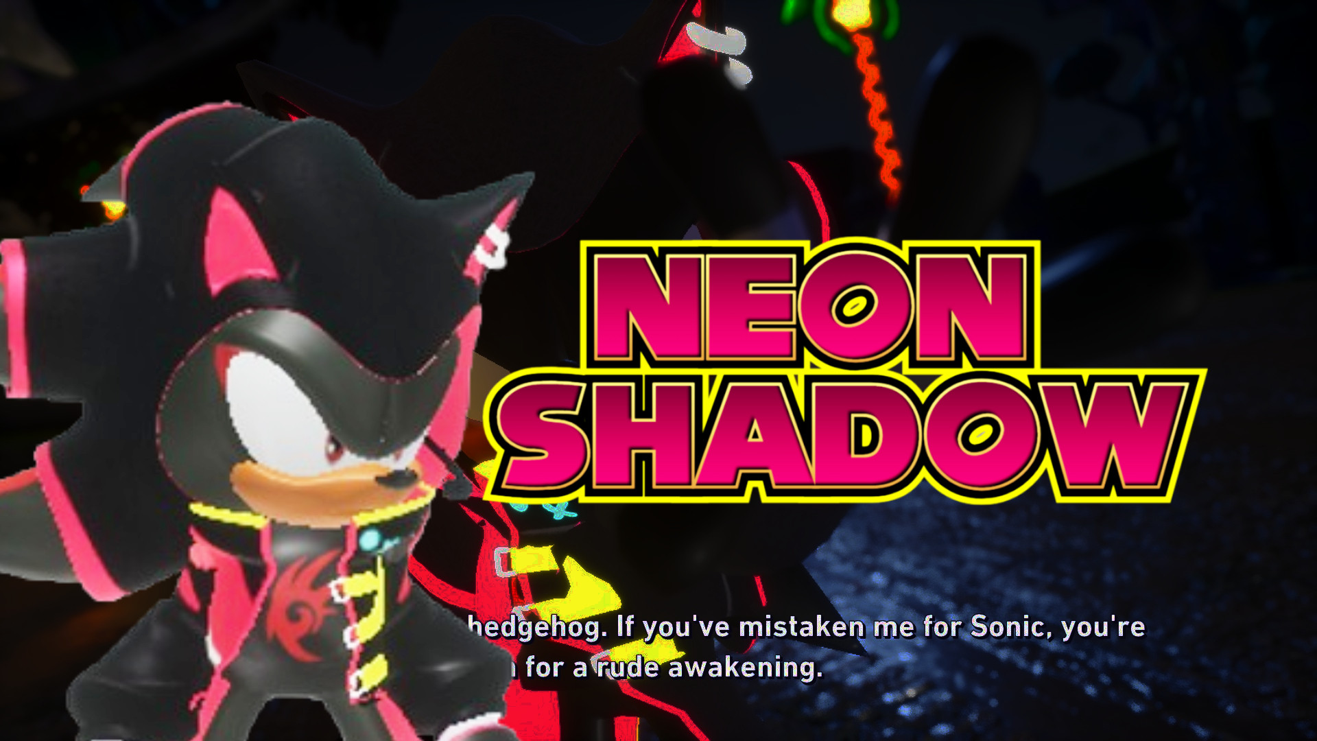 Neon Shadow Mod for Sonic Racing: CrossWorlds | SR:CW Mods