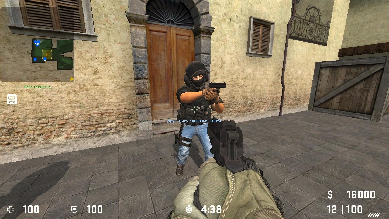 Kalibr Polizei_ Black Mod for Counter-Strike: Source | CS:S Mods