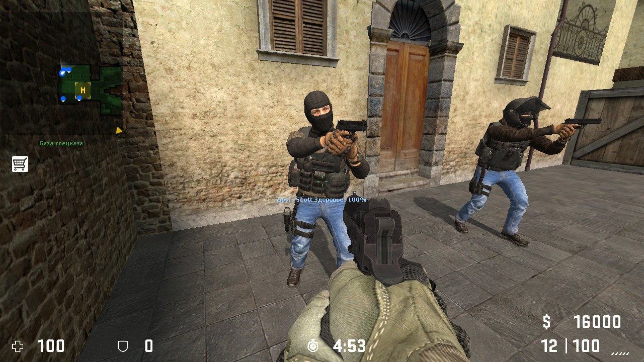 Kalibr Polizei_ Black Mod for Counter-Strike: Source | CS:S Mods