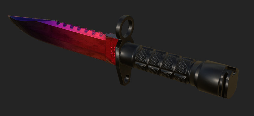 M9 Bayonet "Fade" Mod for Momentum Mod | MoM Mods