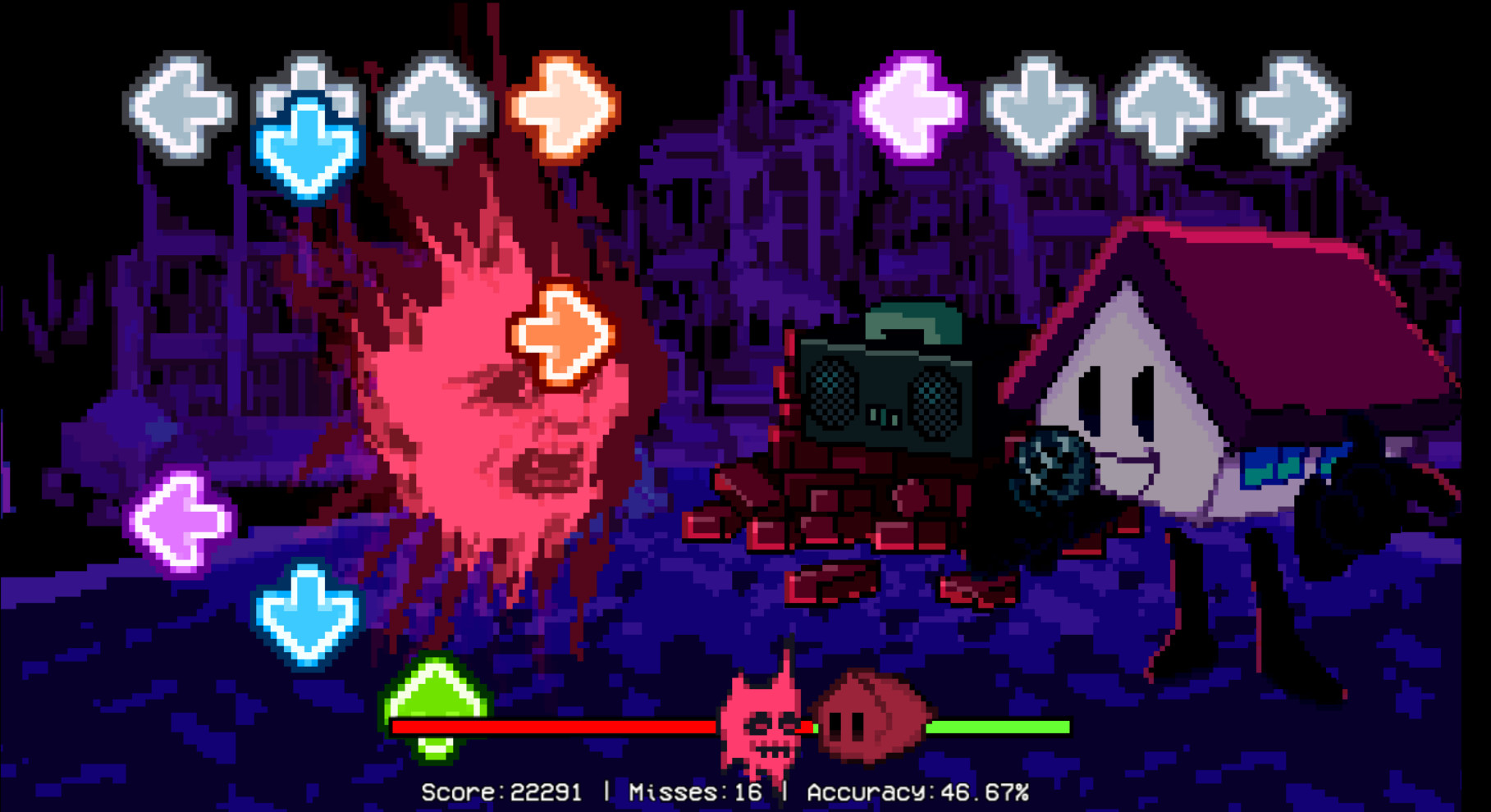 Playable House Mod for Friday Night Funkin' | FNF Mods
