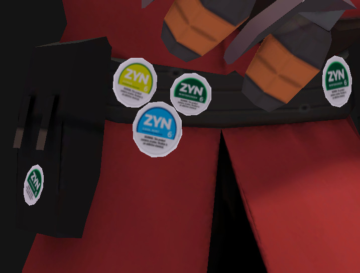 [SENSITIVE CONTENT] ZYN flair texture Mod for Team Fortress 2 | TF2 Mods