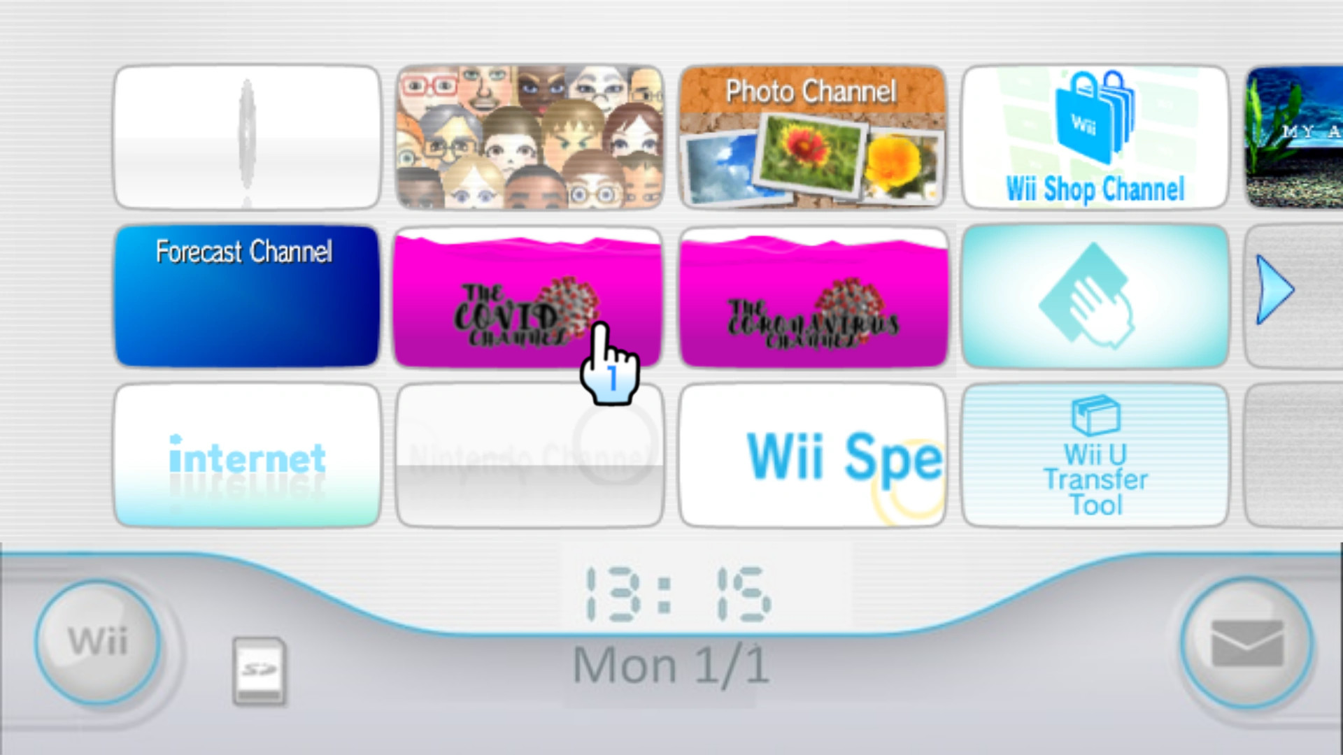 The COVID channel WAD Mod for Nintendo Wii | Wii Mods